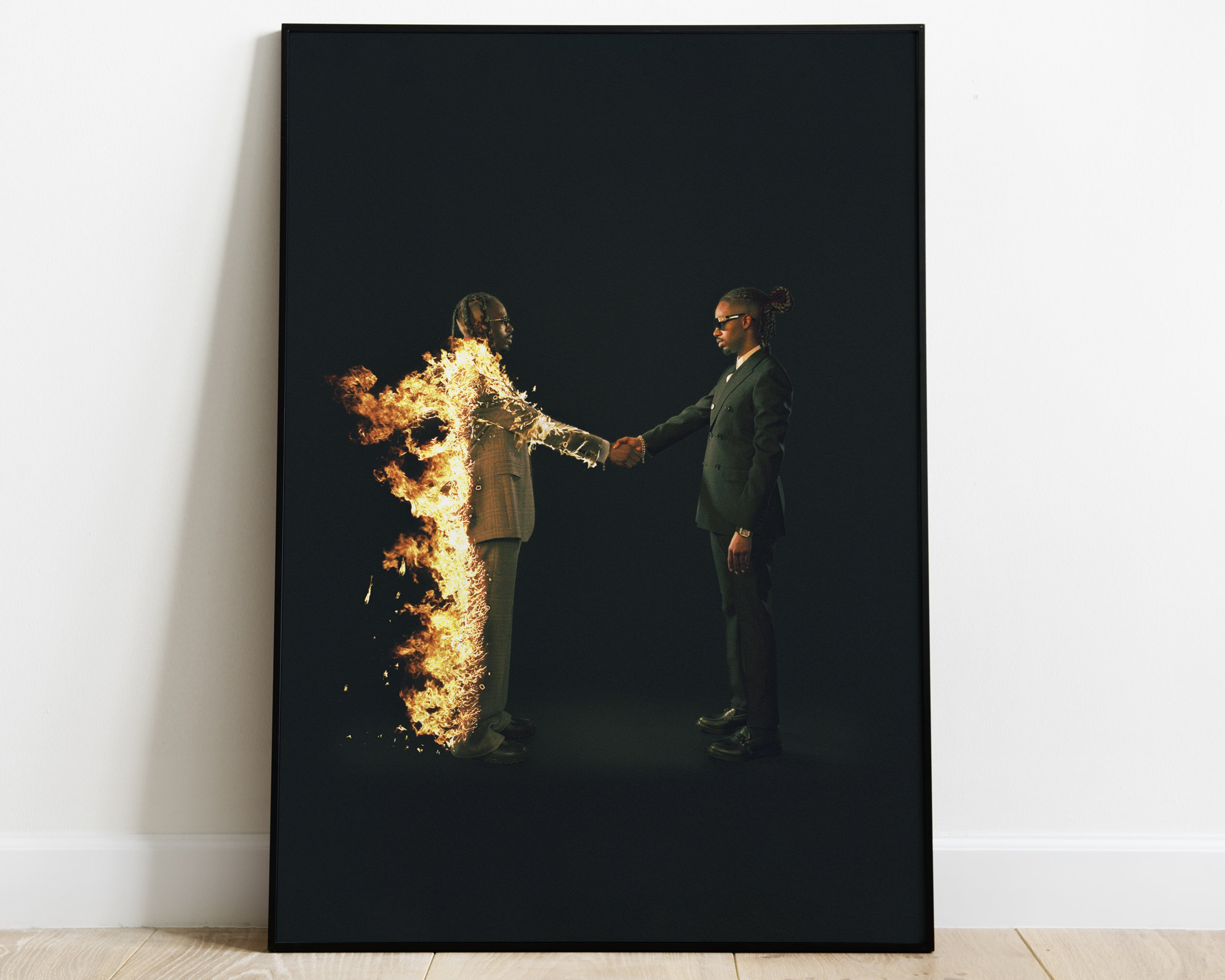POSTER Metro Boomin Heroes and Villains Album Cover Poster Print, Metro ...