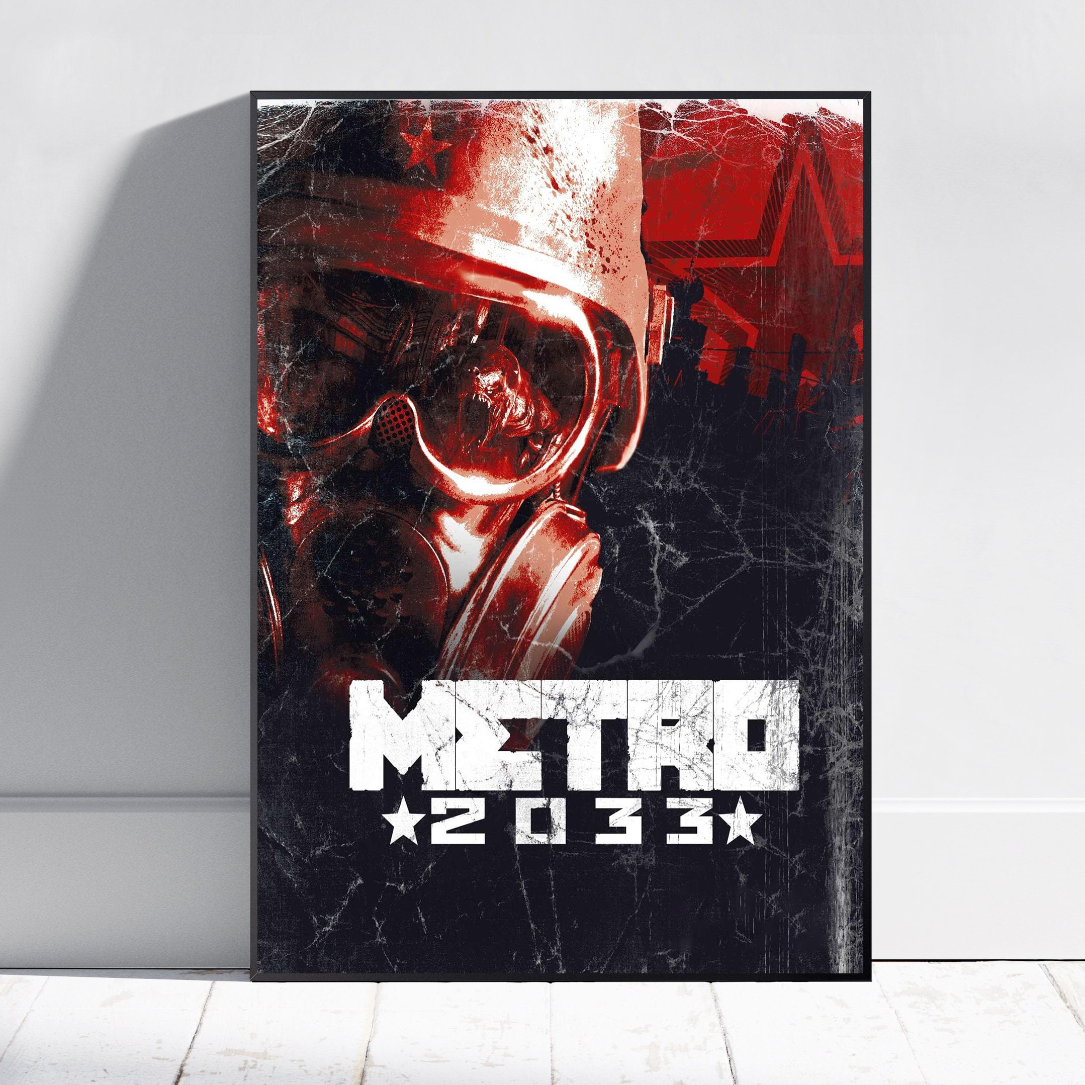 POSTER Metro Exodus Poster, Metro 2033 Wall Art, Game Poster Gift, HQ ...