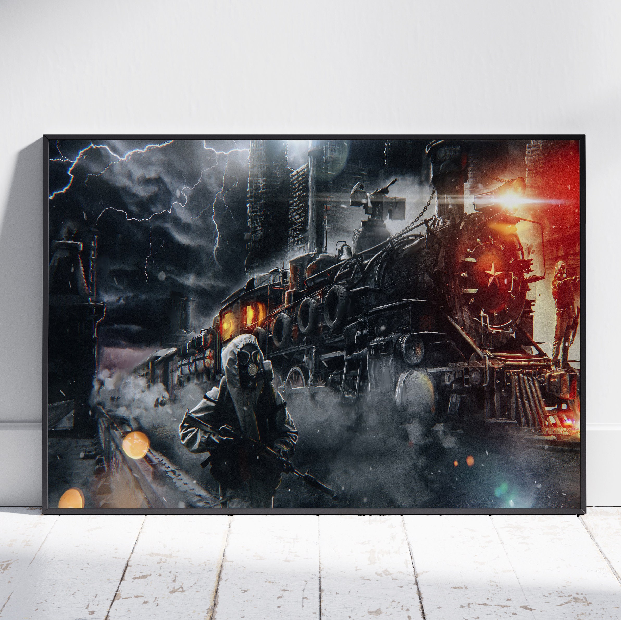 POSTER Metro Exodus Poster, Metro 2033 Wall Art, Game Poster Gift, HQ ...