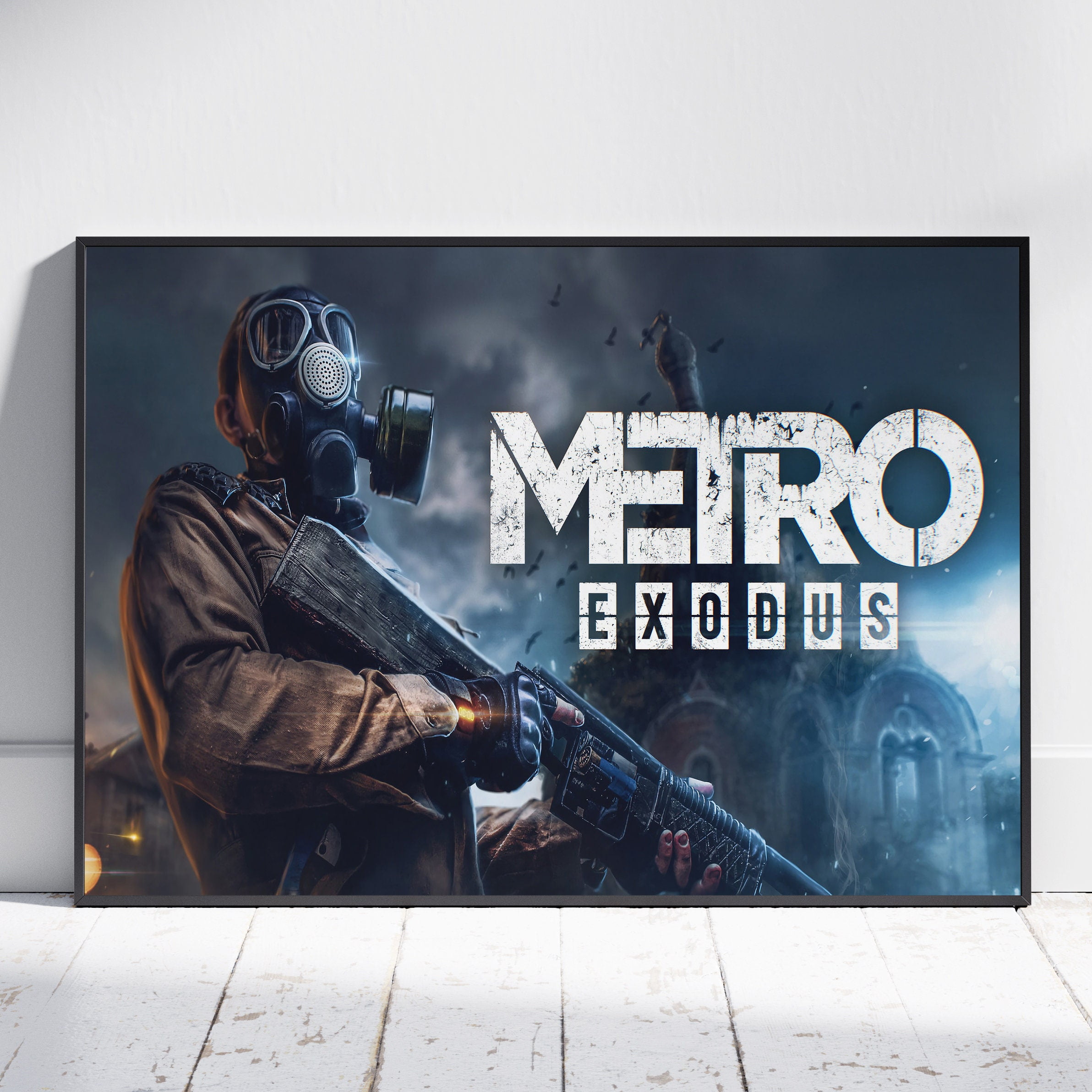 POSTER Metro Exodus Poster, Metro 2033 Wall Art, Game Poster Gift, HQ ...