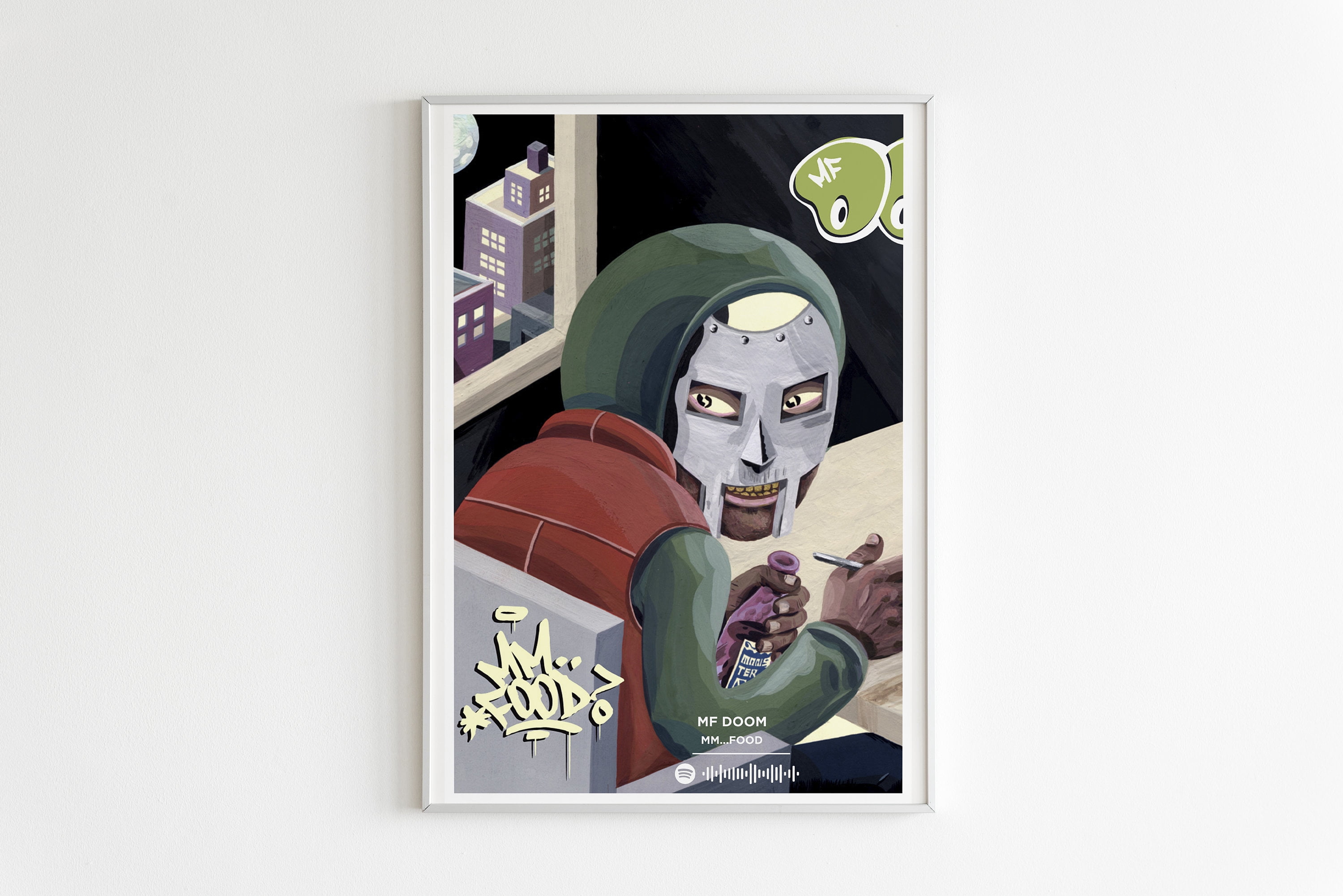 POSTER Mf Doom - Mm... Food Album Poster / Album Cover Poster / Music ...