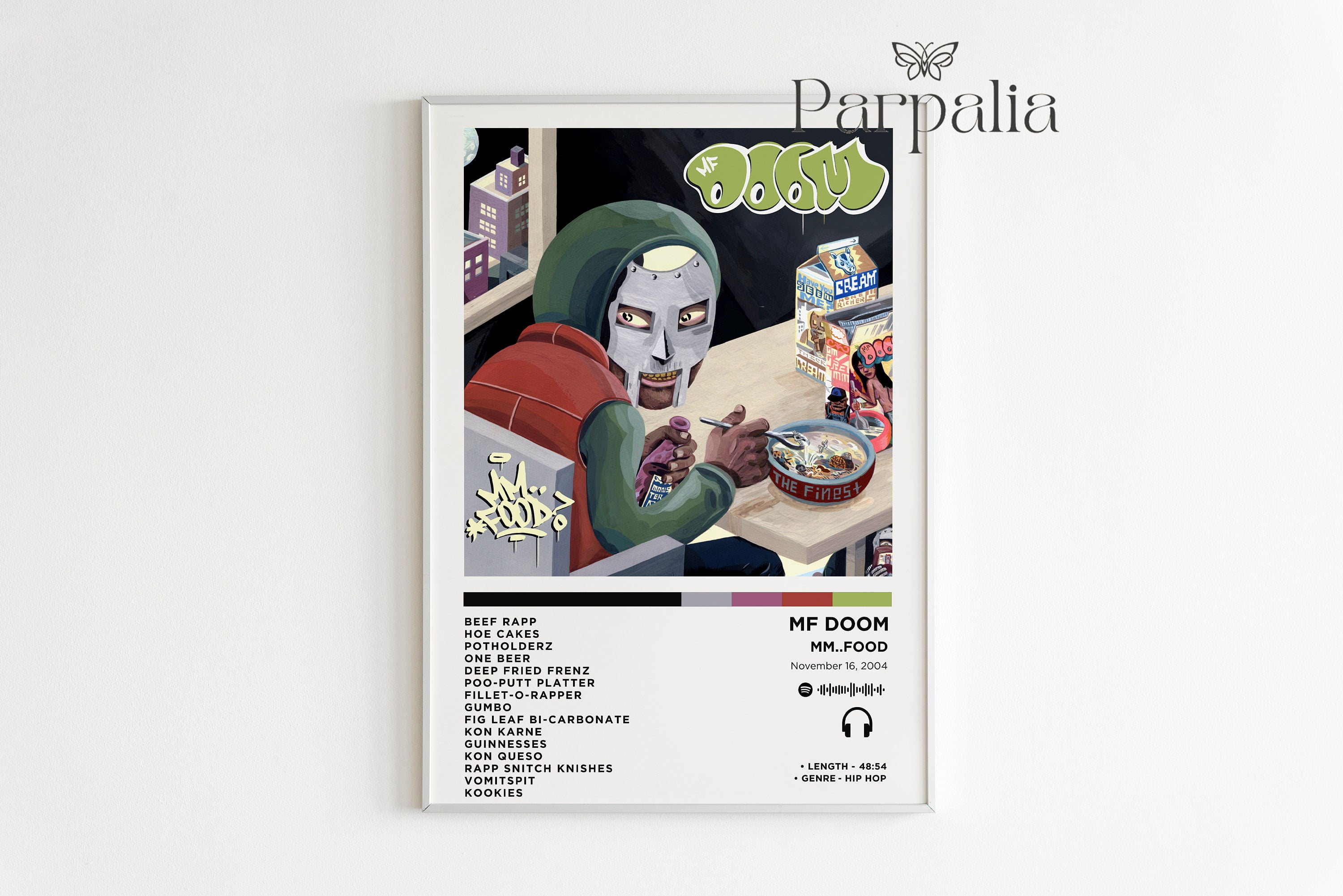 POSTER Mf Doom - Mm.. Food Album Poster / Album Cover Poster / Music ...