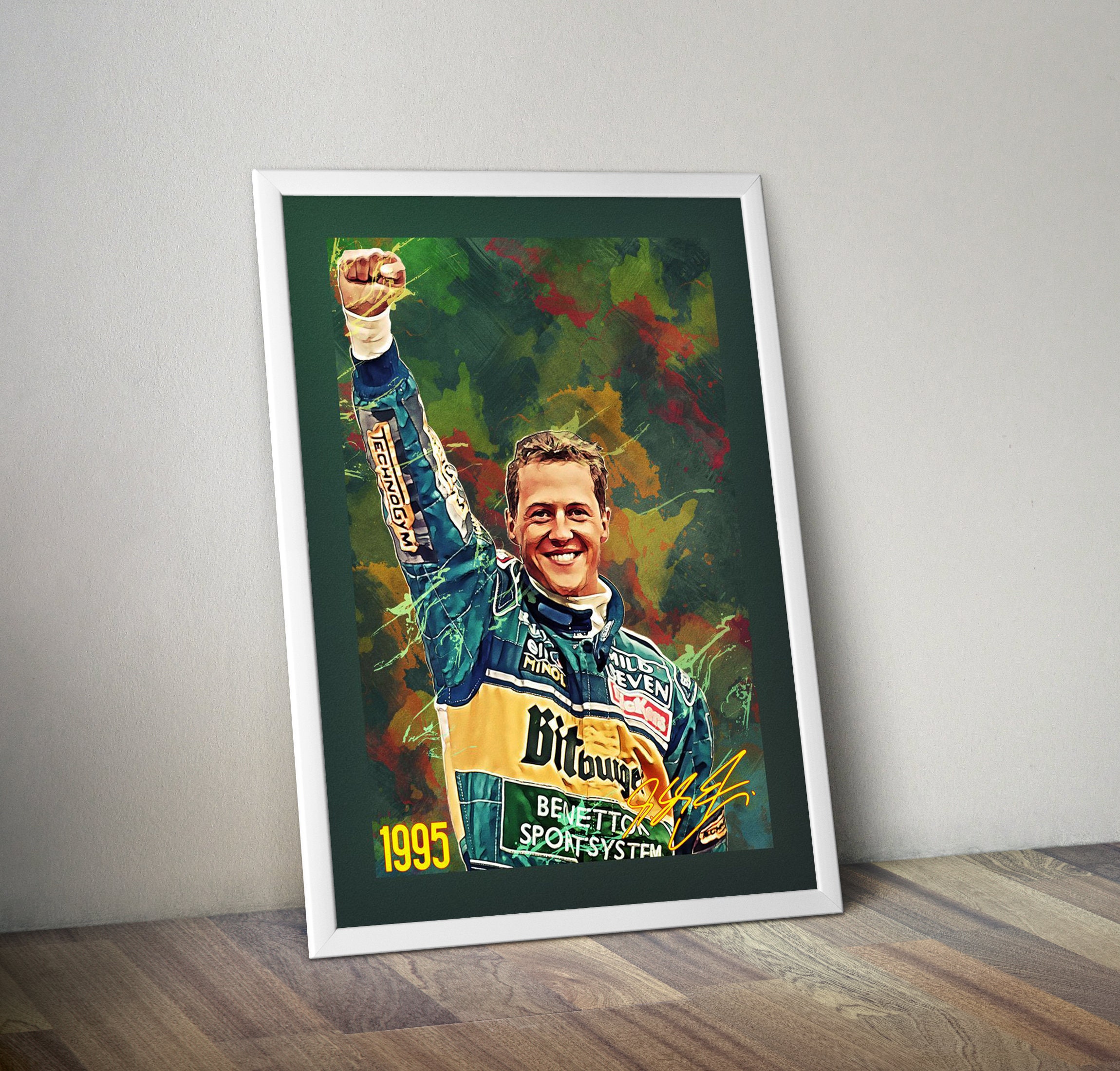 POSTER Michael Schumacher Poster F1 Poster F1 Car Poster F1 2023 Ford ...