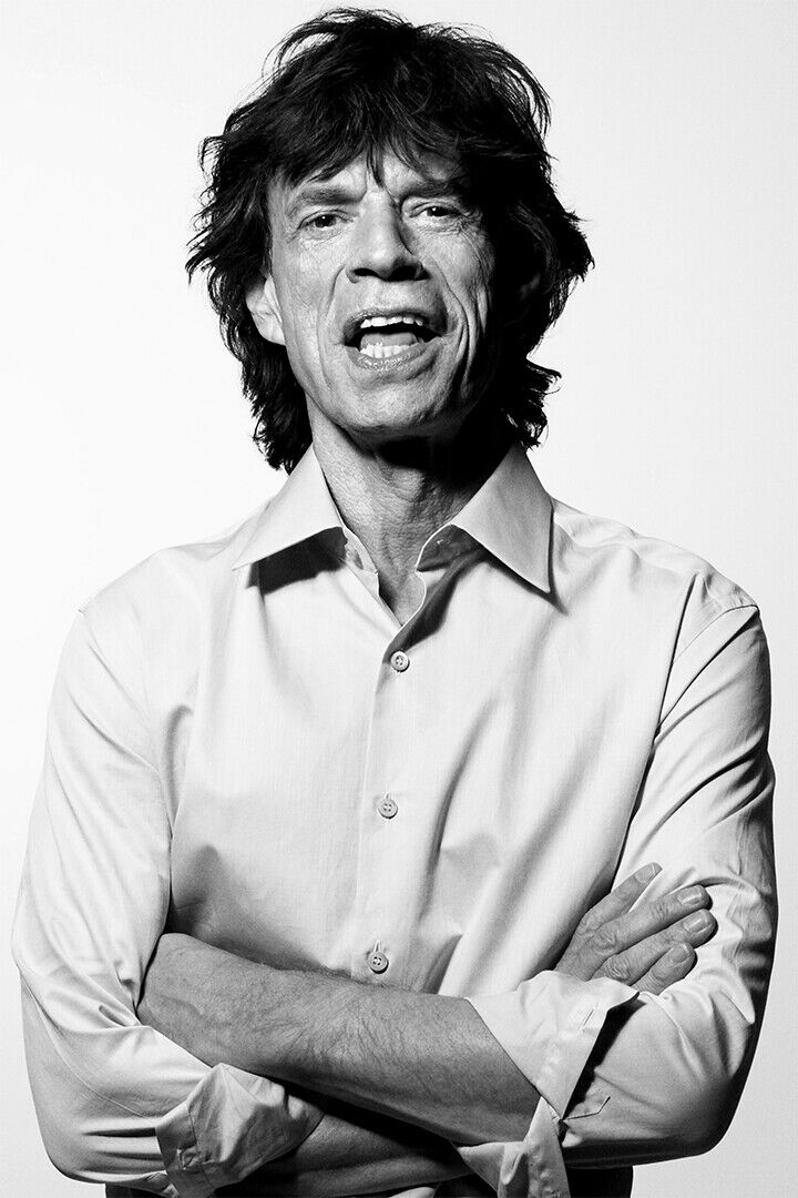 POSTER Mick Jagger Singing Musician Actor Print Painting Wall Art Home ...