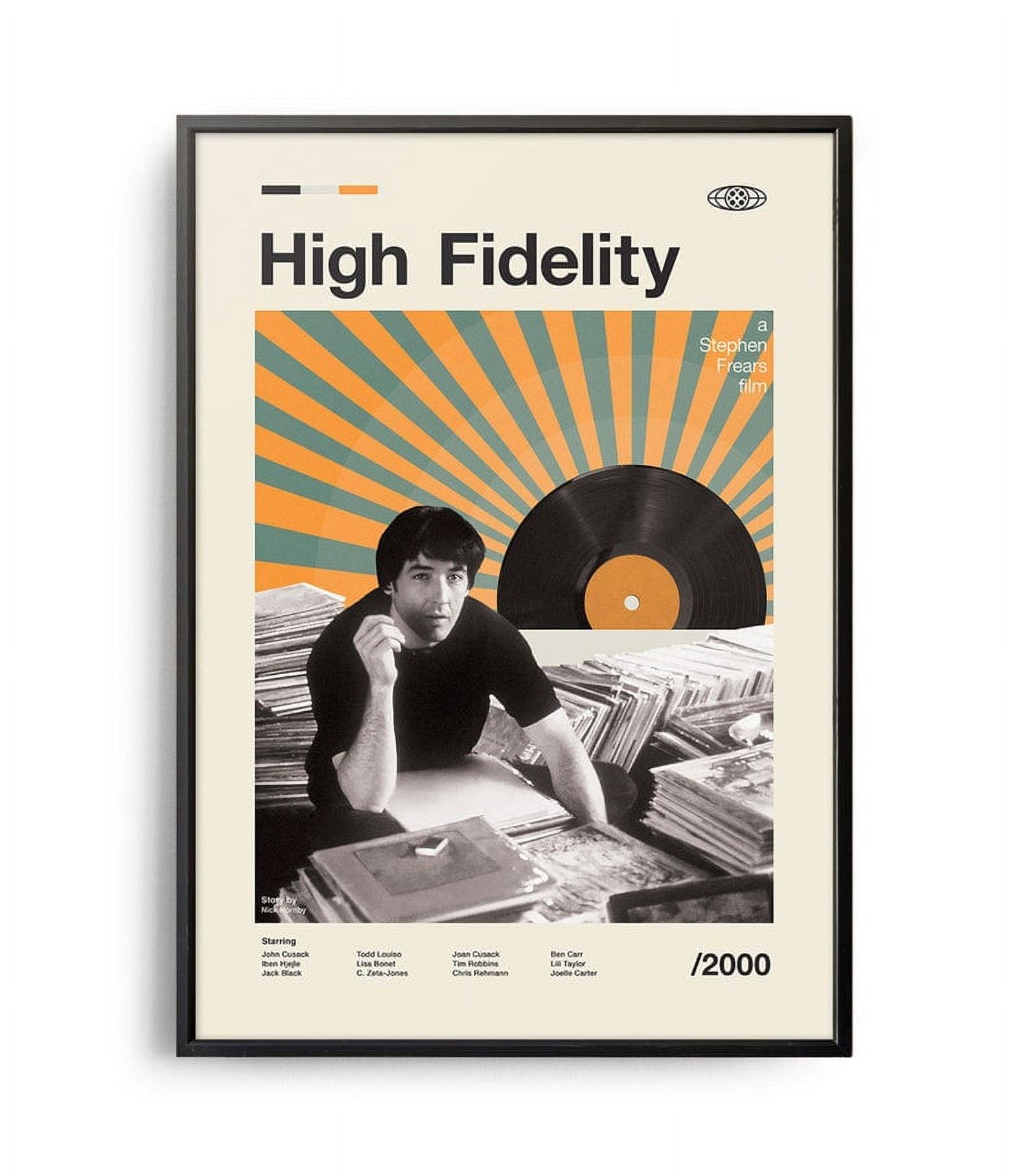 POSTER Mid Century Modern High Fidelity Posters, Retro Movie Print ...