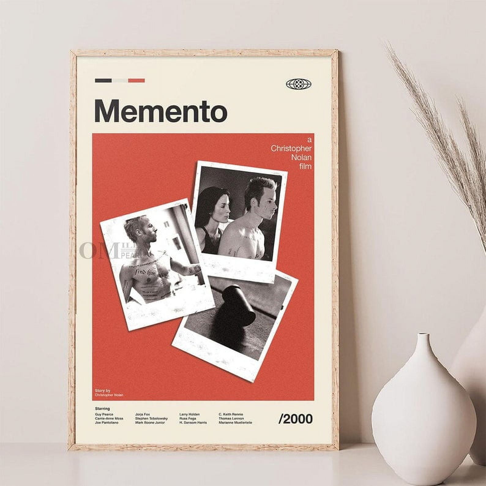 POSTER Mid Century Modern Memento Posters, Retro Movie Print, Modern ...