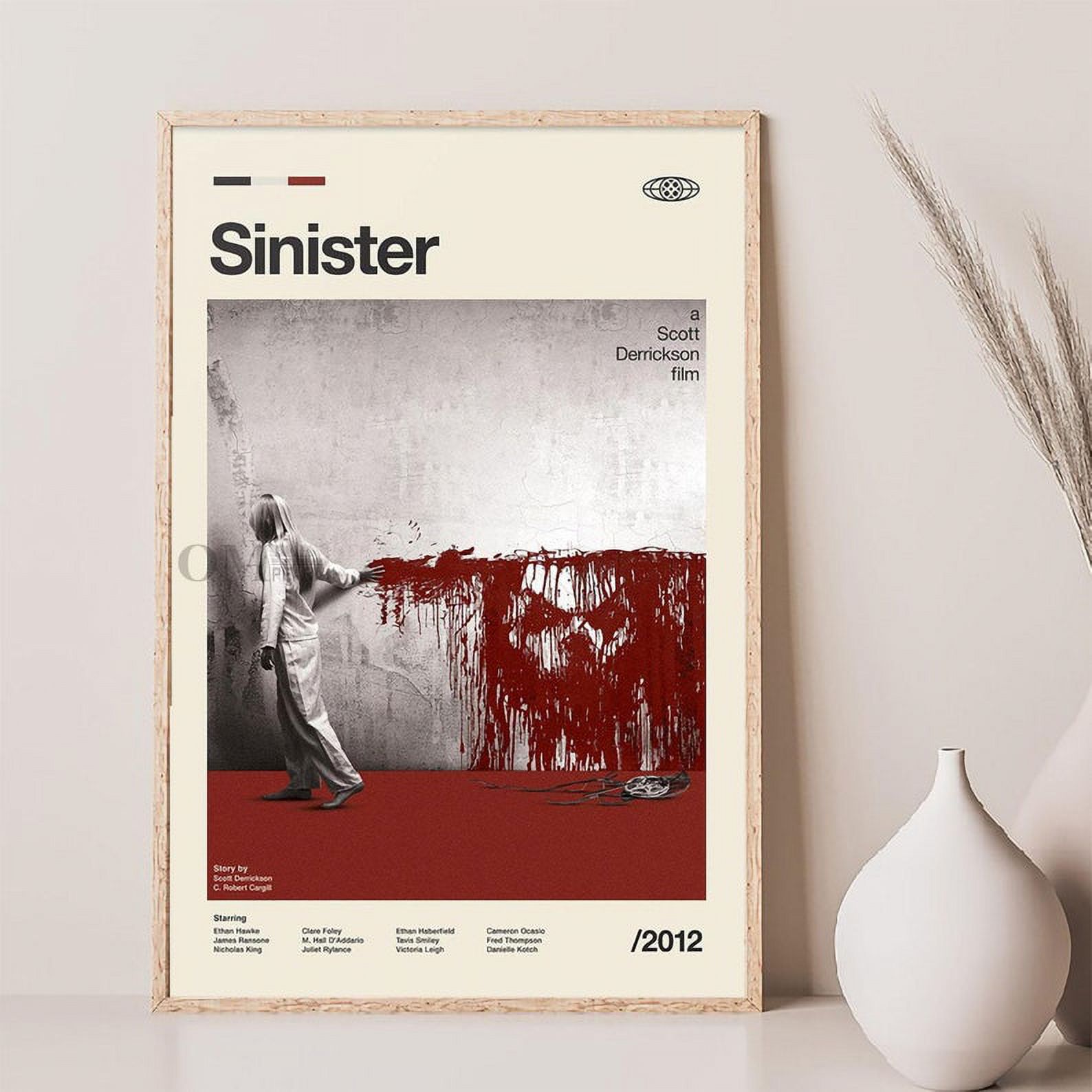 POSTER Mid Century Modern Sinister Posters, Retro Movie Print, Modern ...
