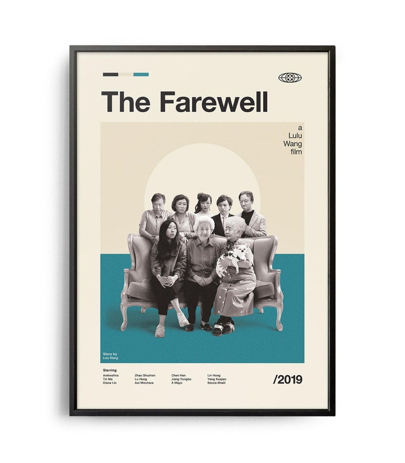 POSTER Mid Century Modern The Farewell Posters, Retro Movie Print ...