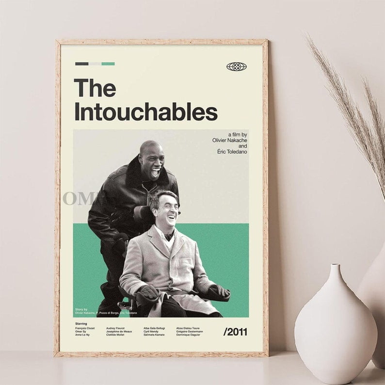 POSTER Mid Century Modern The Intouchables Posters, Retro Movie Print ...