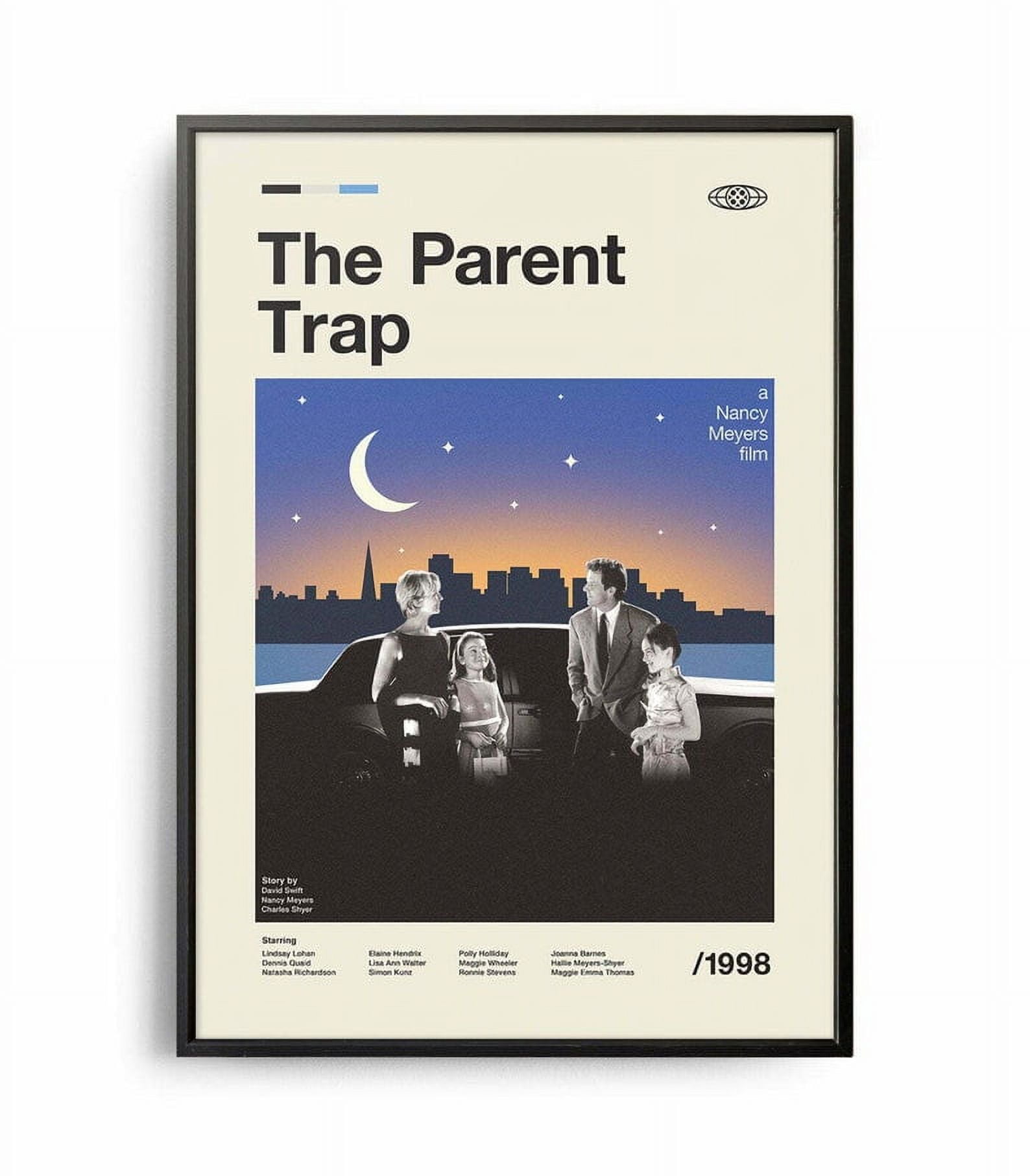 POSTER Mid Century Modern The Parent Trap Posters, Retro Movie Print ...