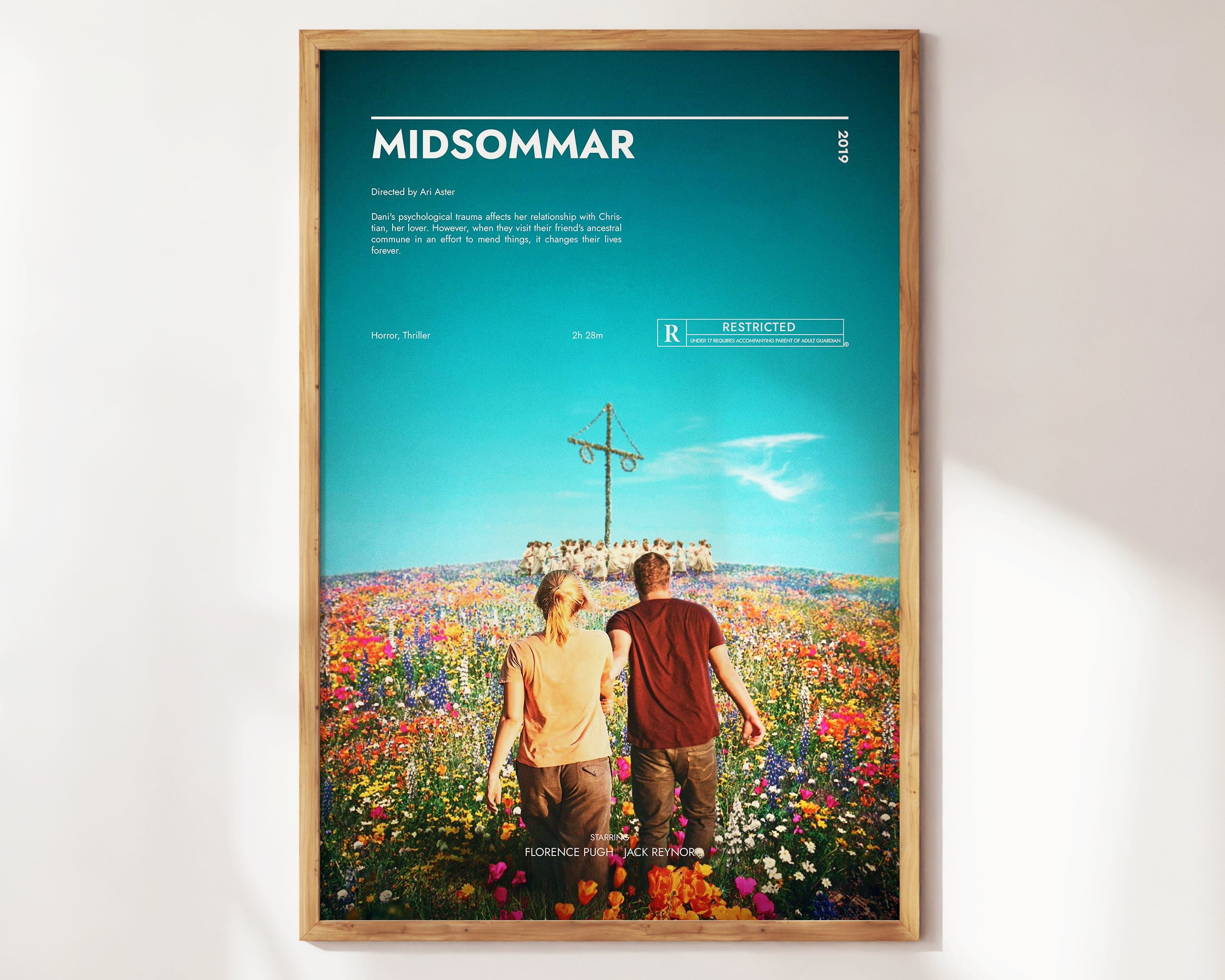 POSTER Midsommar Poster | A24 | Art Print | Movie Posters | Gift for ...