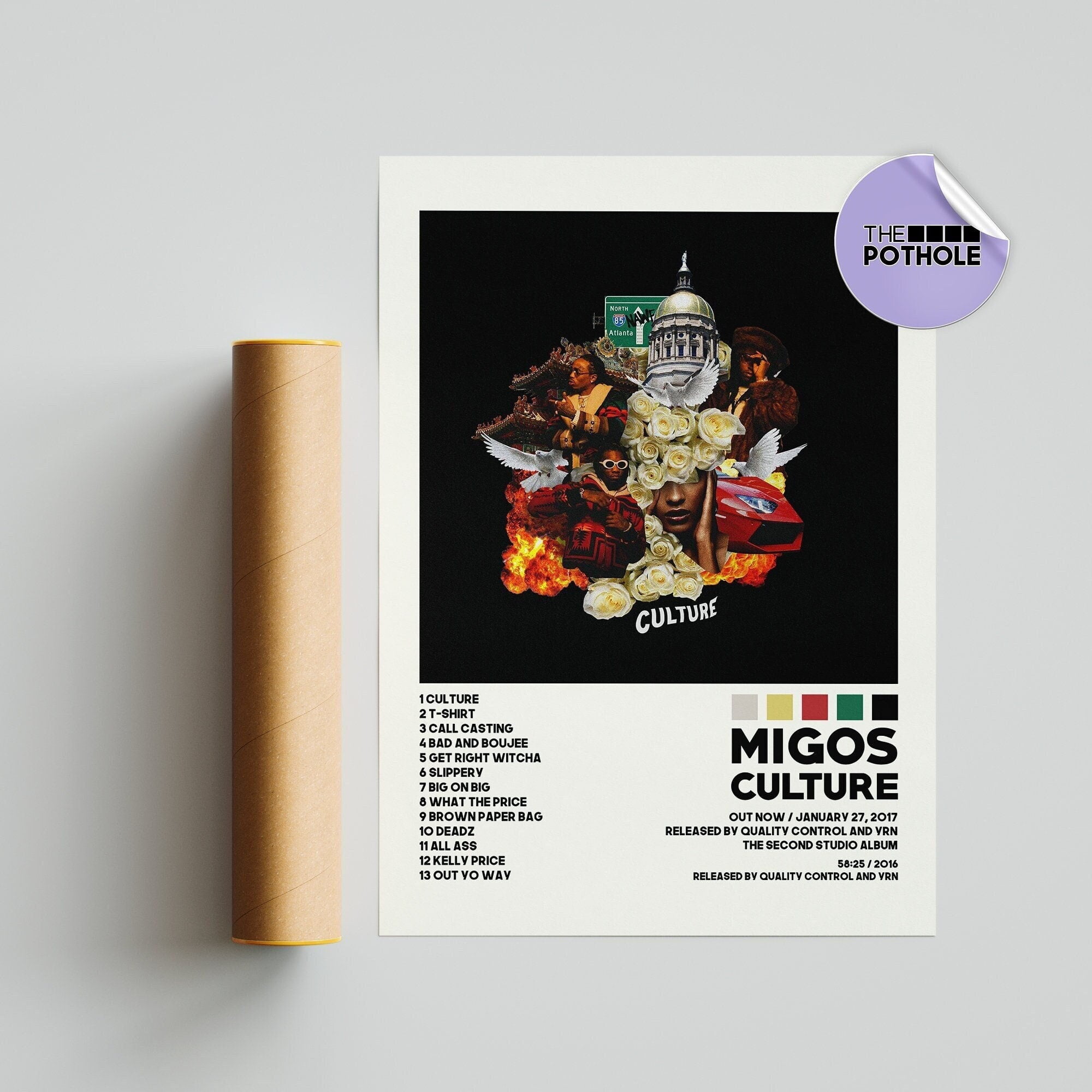 POSTER Migos Poster / Culture Poster / Album Cover Poster Poster Print ...