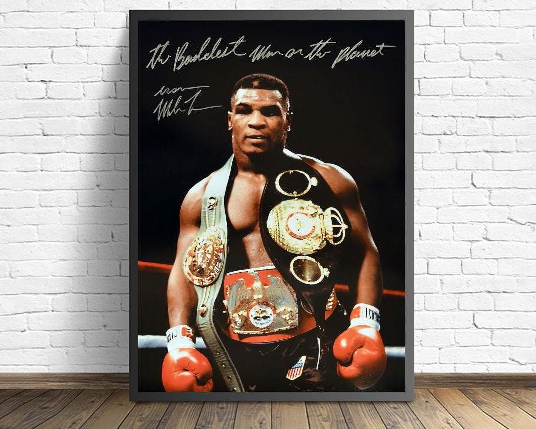 POSTER Mike Tyson Boxing Poster Wall art Painting Living Room Home ...