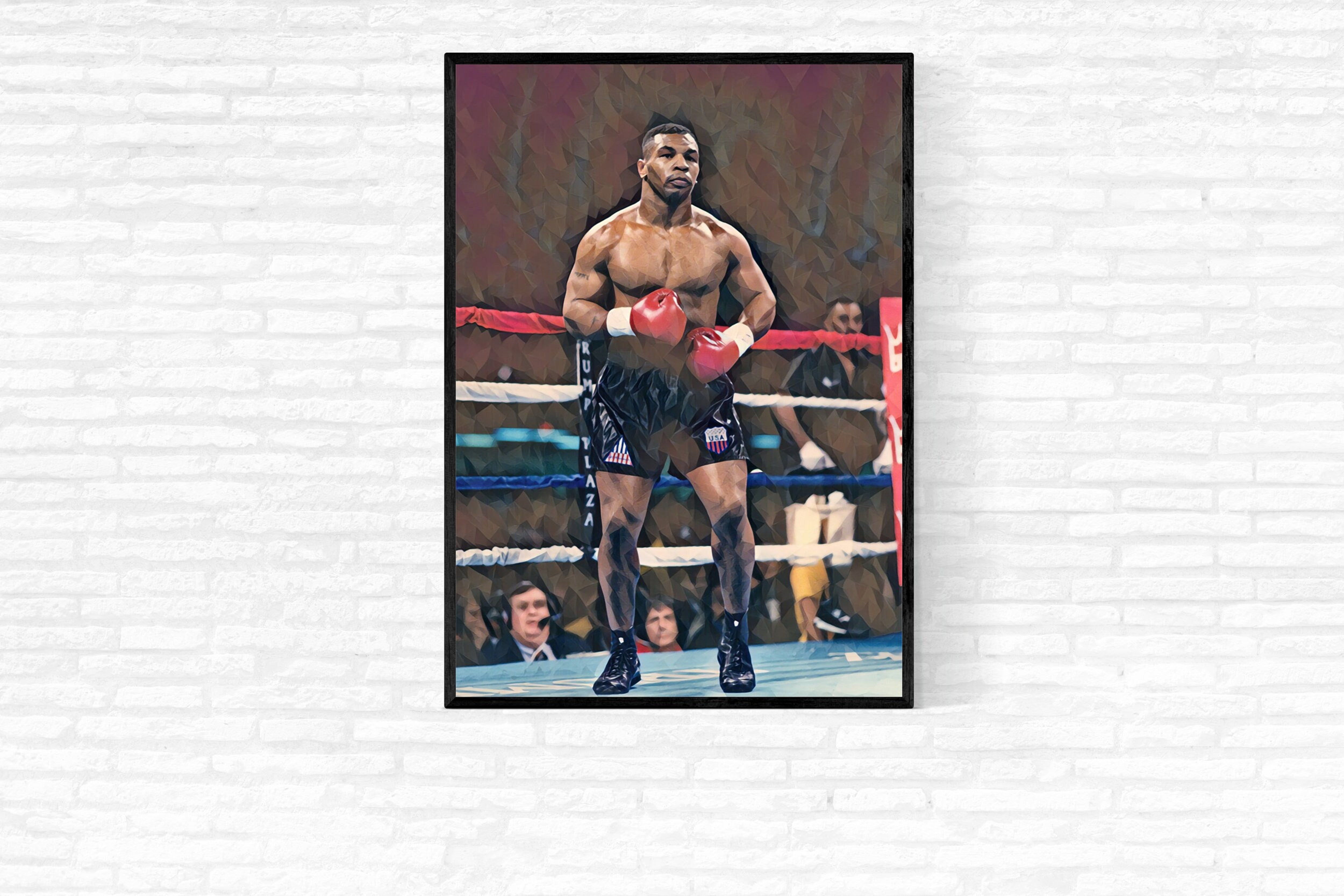 POSTER Mike Tyson Print, Iron Mike Tyson Boxing Poster, Mike Tyson ...