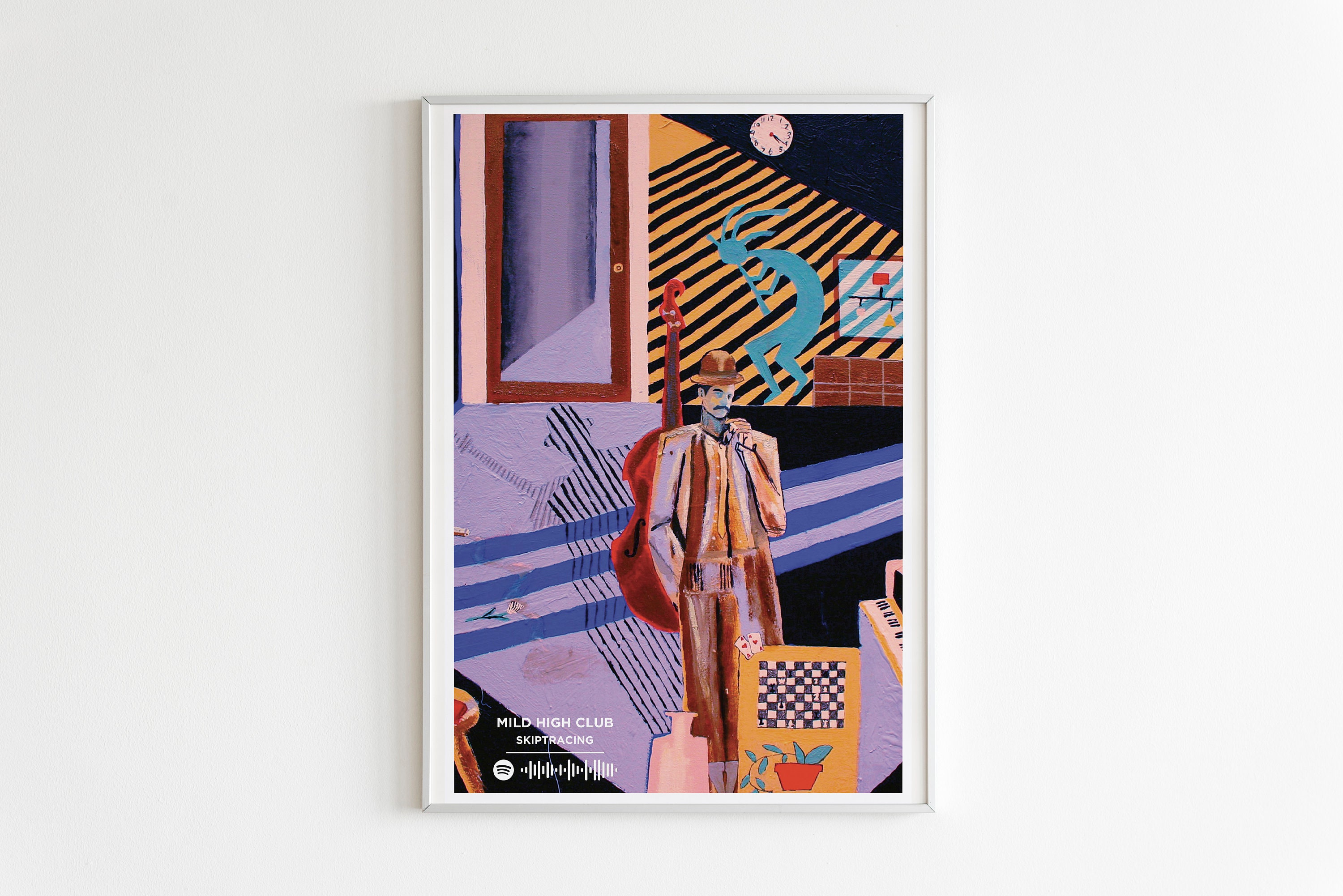 POSTER Mild High Club - Skiptracing Album Poster / Album Cover Poster ...