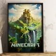 Video Game Controller Poster Minecraft Pictograph Poster – 24x36 Inch ...