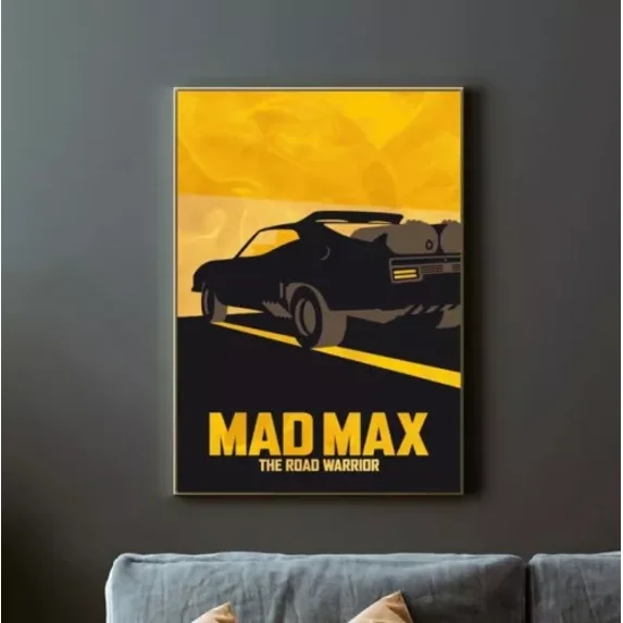 POSTER Minimalist Poster, Post-Apocalyptic Artwork, Futuristic Wall ...