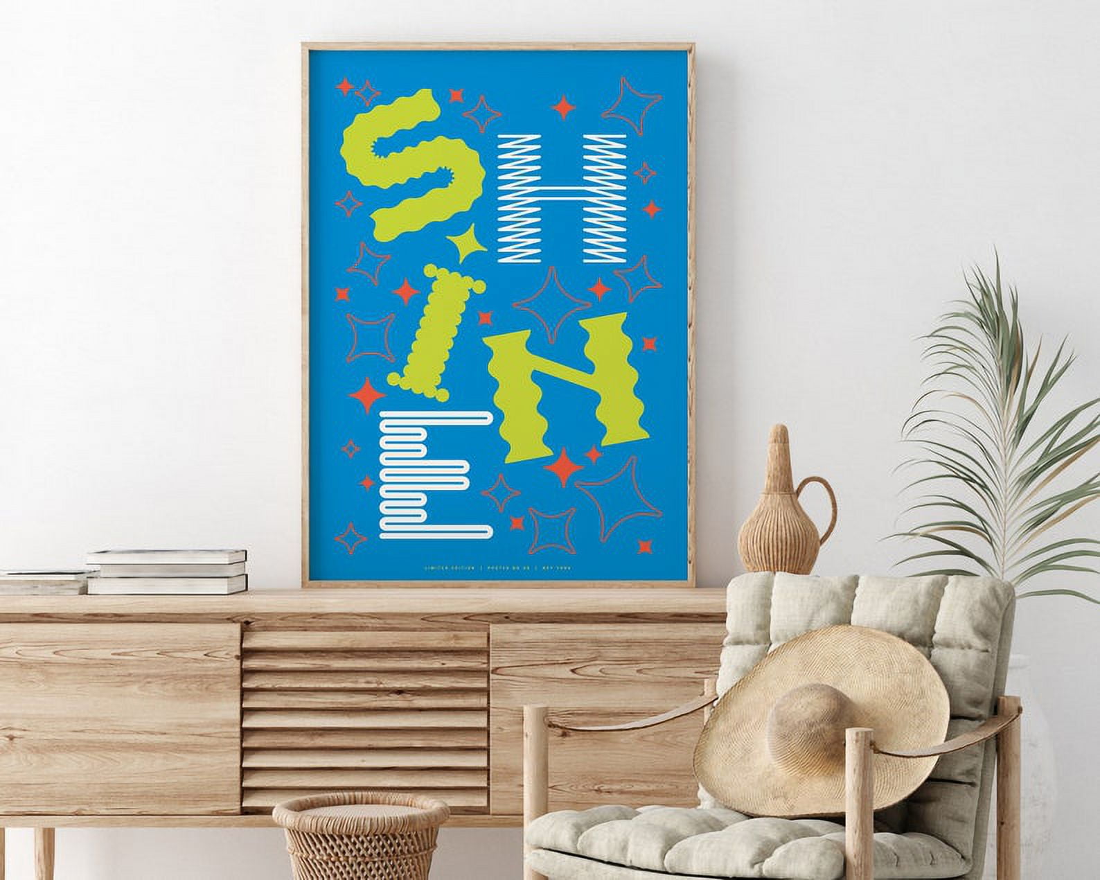 POSTER Minimalist Typography Print, Typographic Style, Aesthetic Wall ...