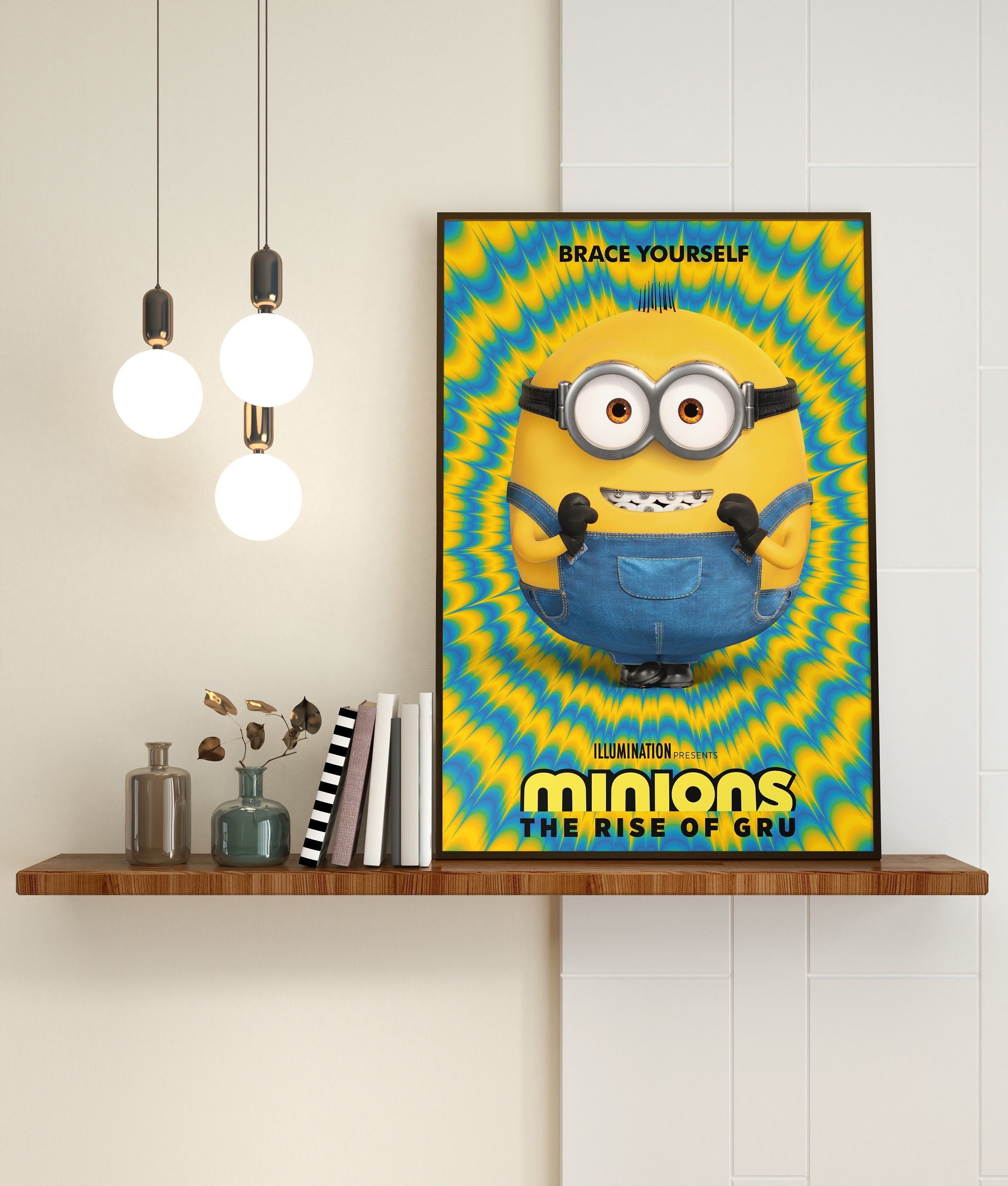 POSTER Minions The Rise of Guru Movie Poster | Steve Carell | 2022 Wall ...
