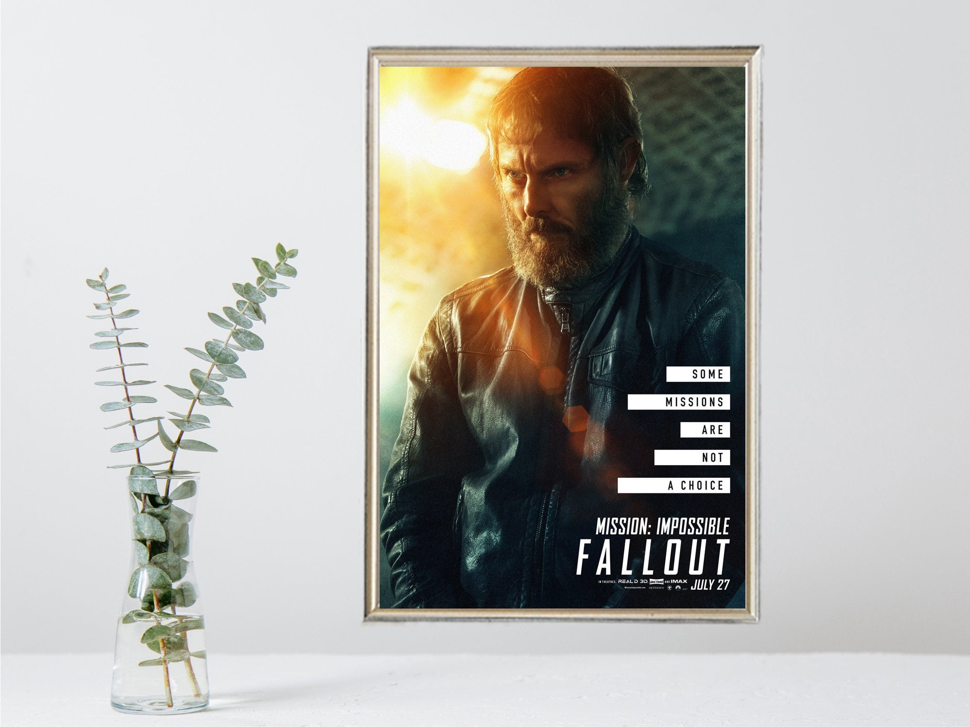 POSTER Mission Impossible Fallout Movie Poster- Vintage Movie Poster ...