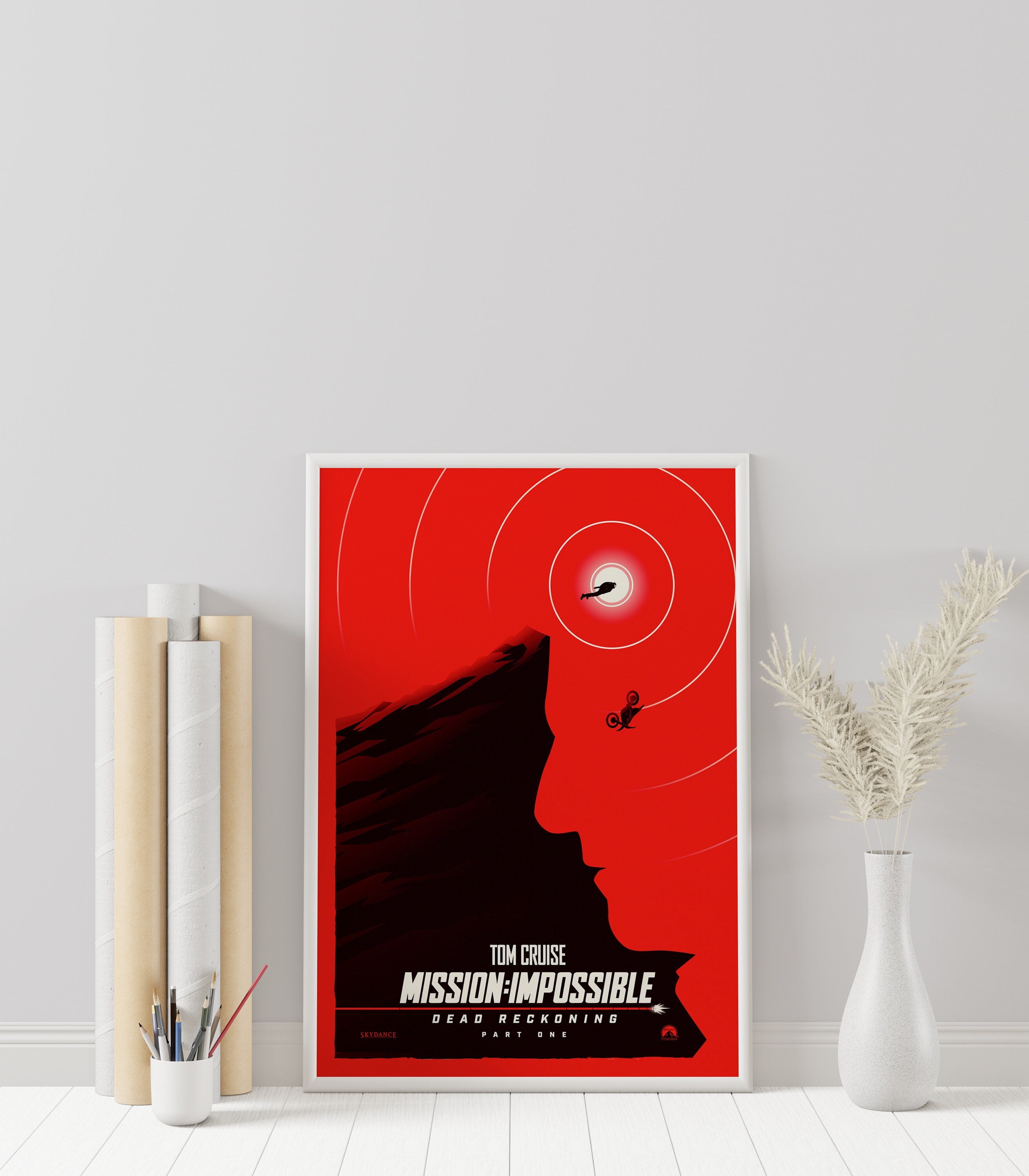POSTER Mission Impossible Poster - Brian De Palma - Minimalist Movie ...