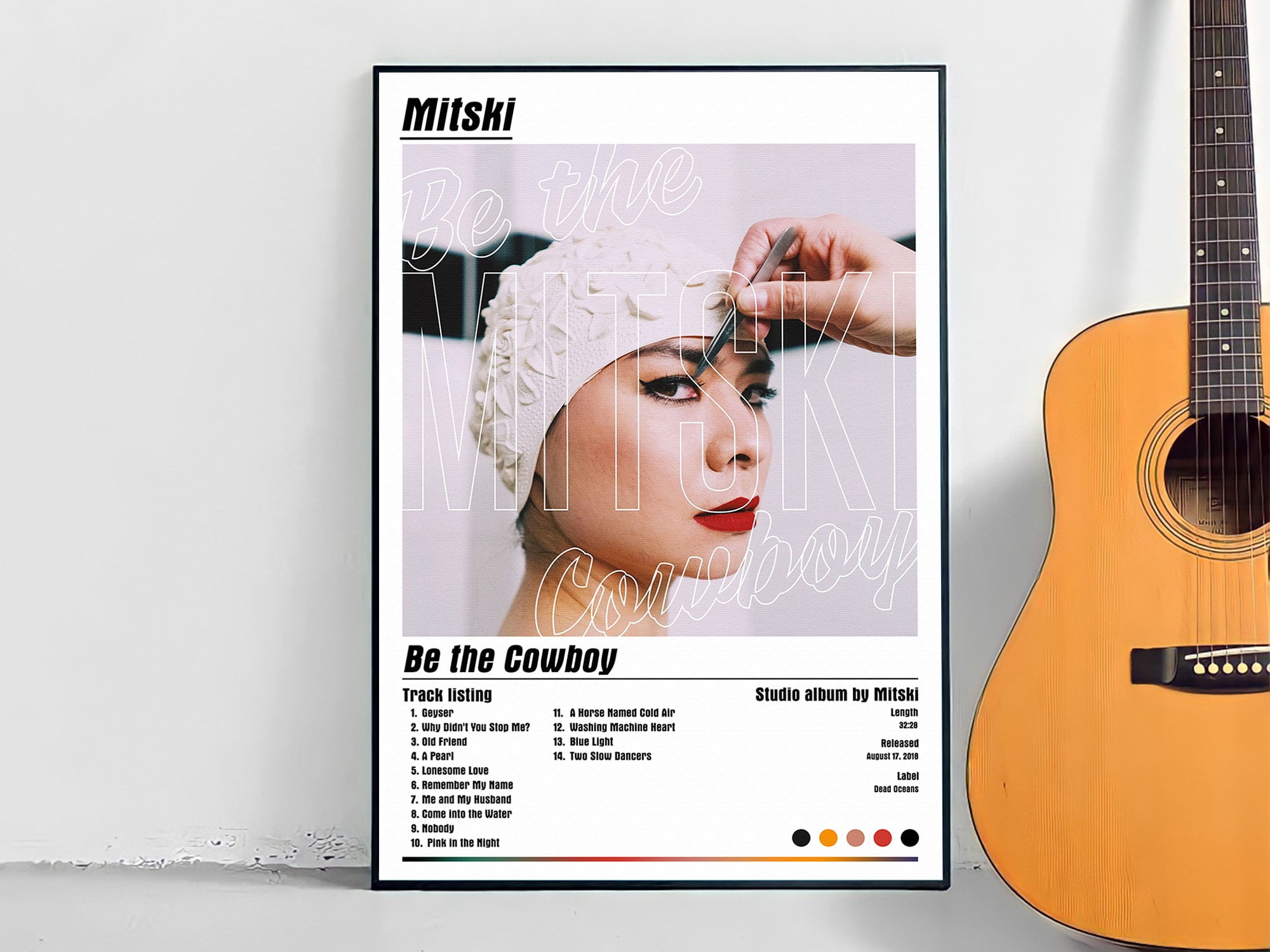 POSTER Mitski - Be the Cowboy | Album Cover Poster-UNFRAMED - Walmart.com