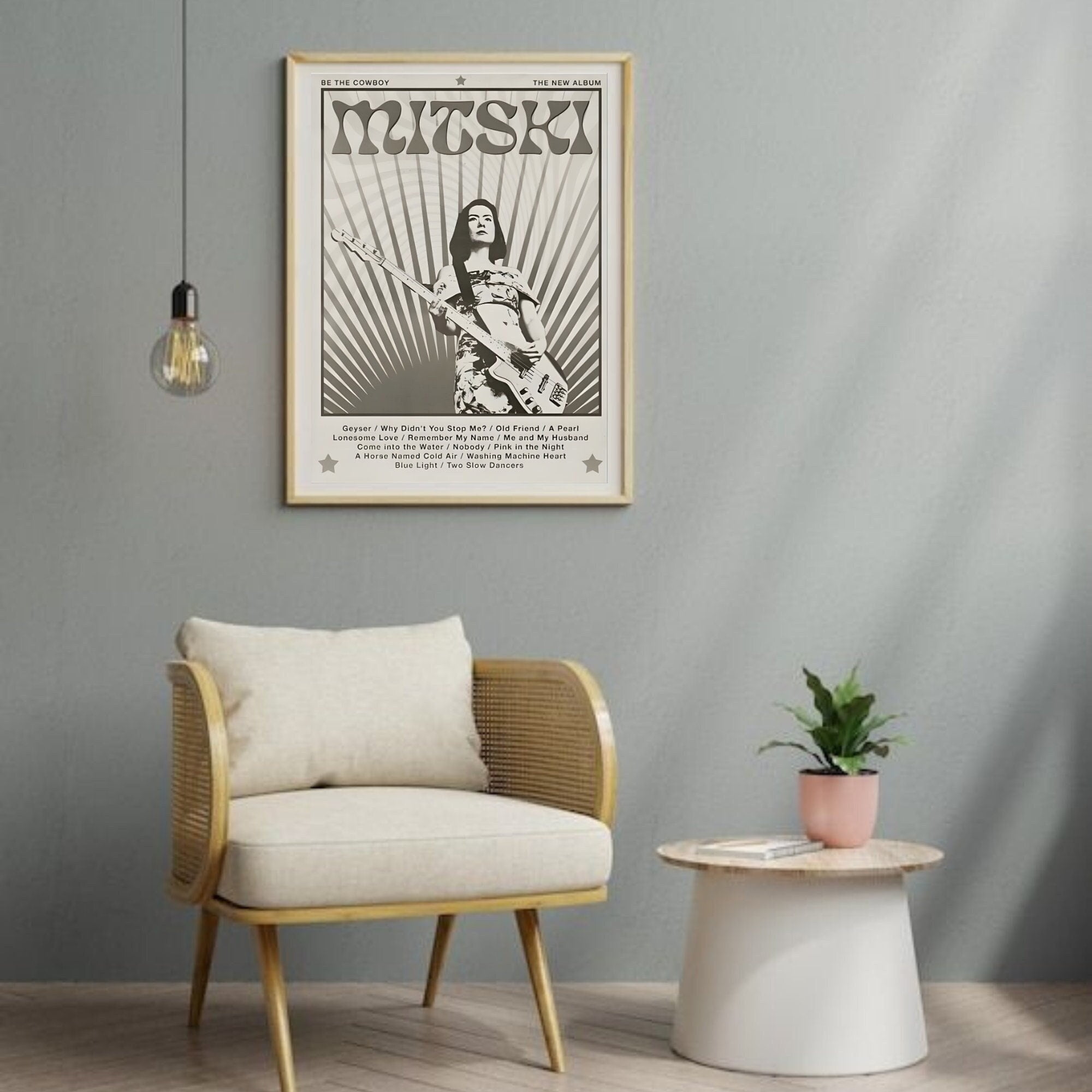 POSTER Mitski Poster, Mitski Wall Art, Vintage Mitski Poster, Retro ...