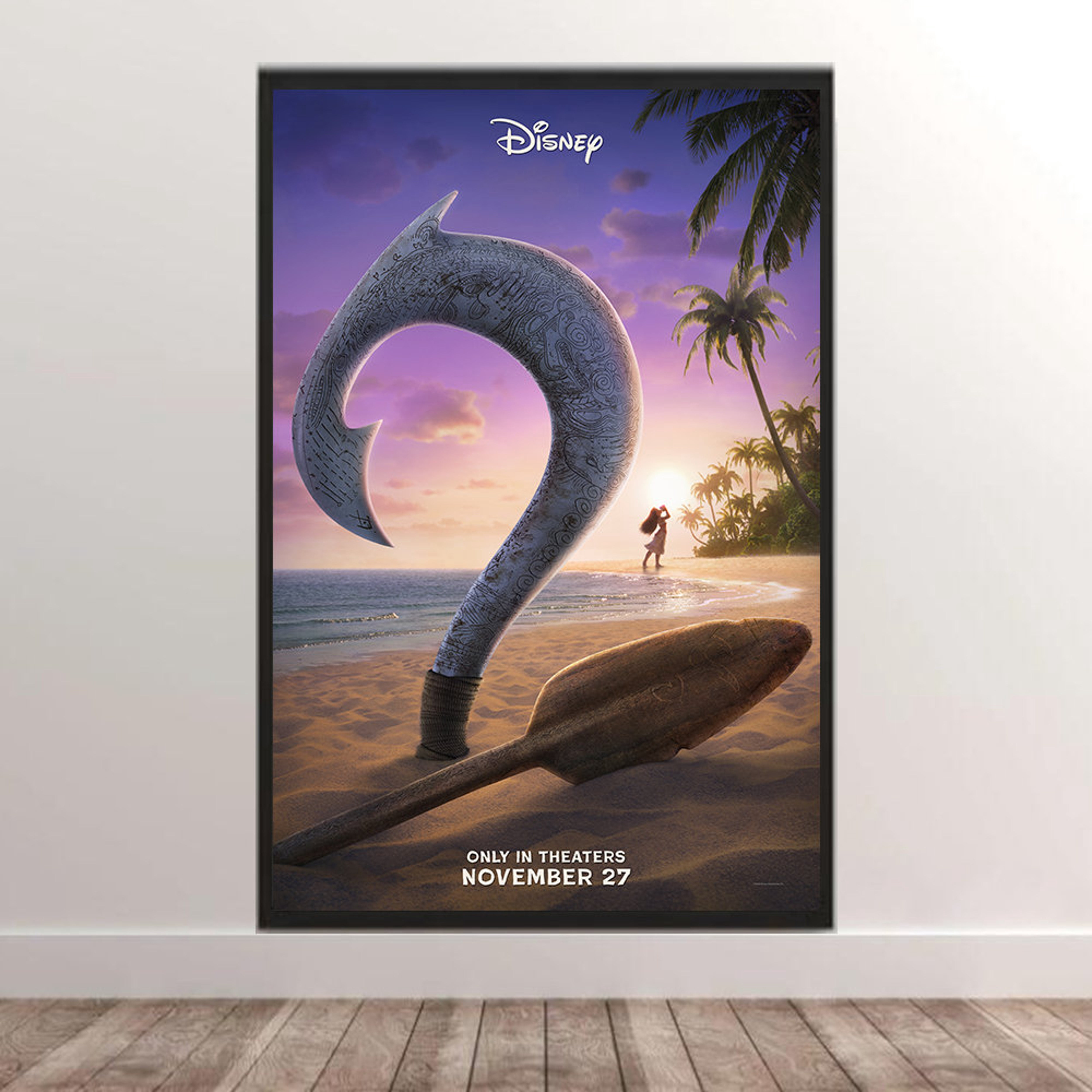 POSTER Moana 2 2024 Movie Poster Classic Film Poster Wall Art Decor ...