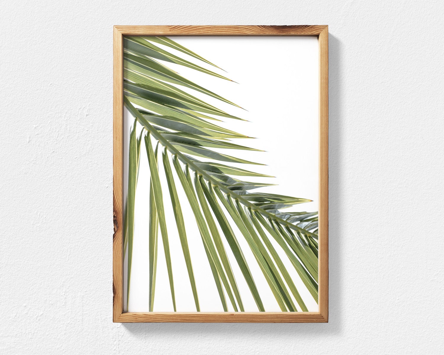 POSTER Modern Palm Tree Wall Art Printable, Minimalist Coastal Wall Art ...