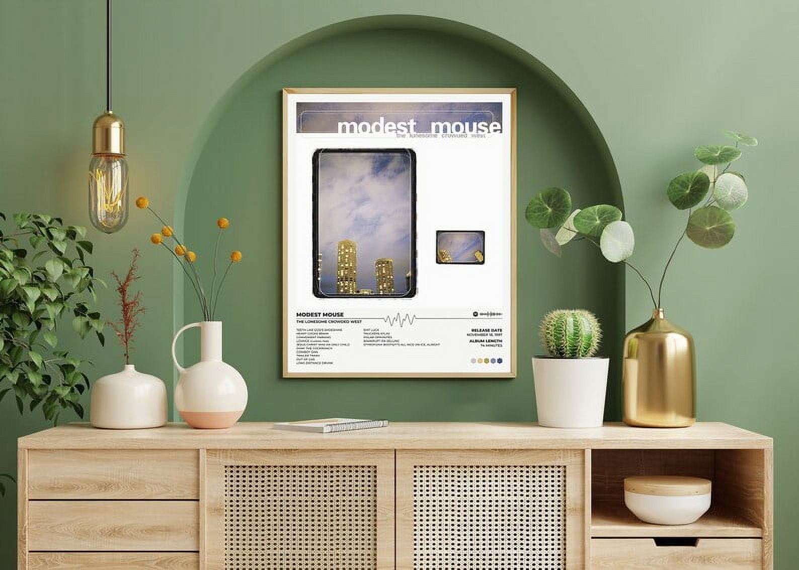 POSTER Modest Mouse Poster | The Lonesome Crowded West Album | Album ...