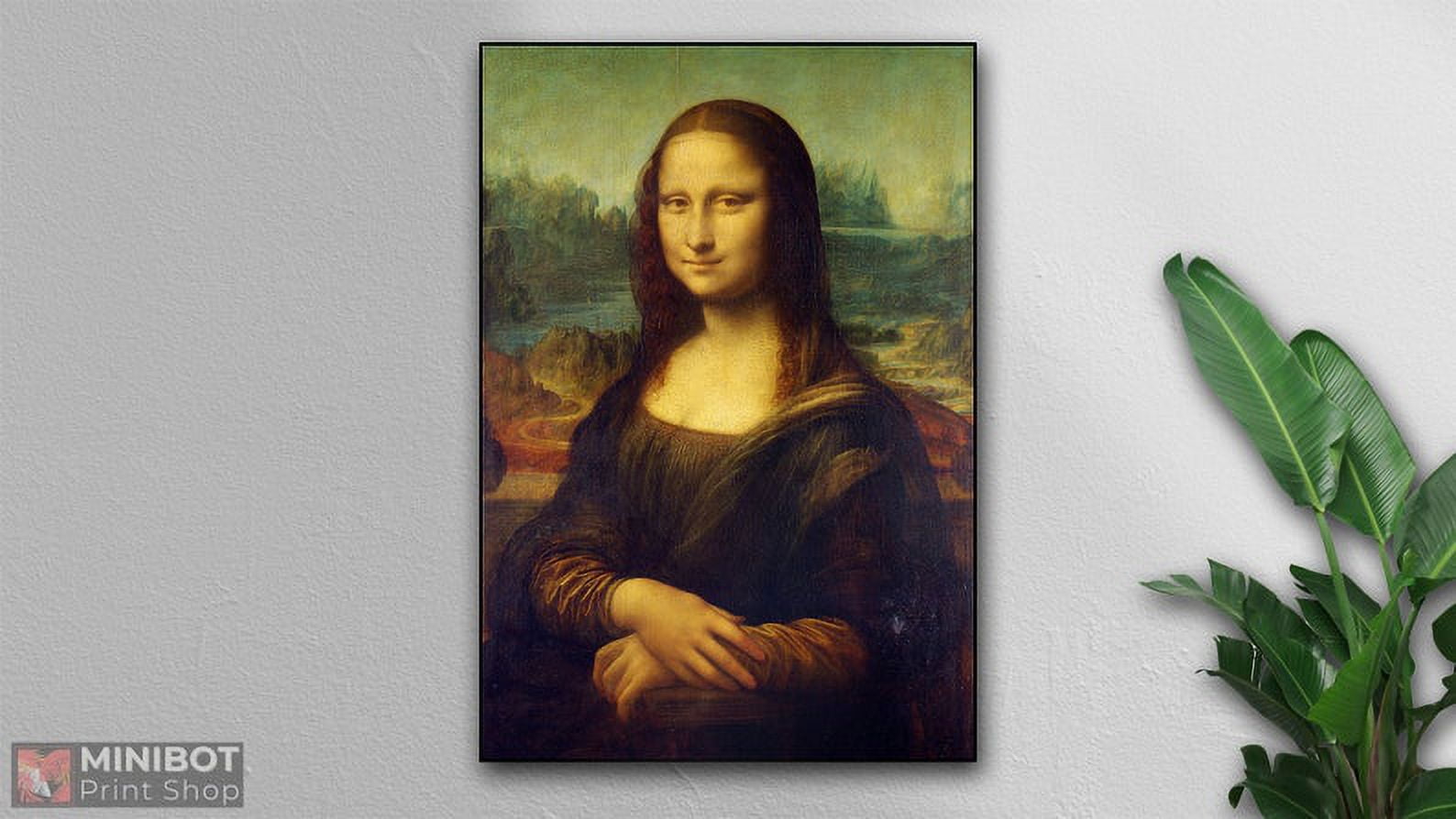 POSTER Mona Lisa by Leonardo da Vinci - Reproduction Print-UNFRAMED ...