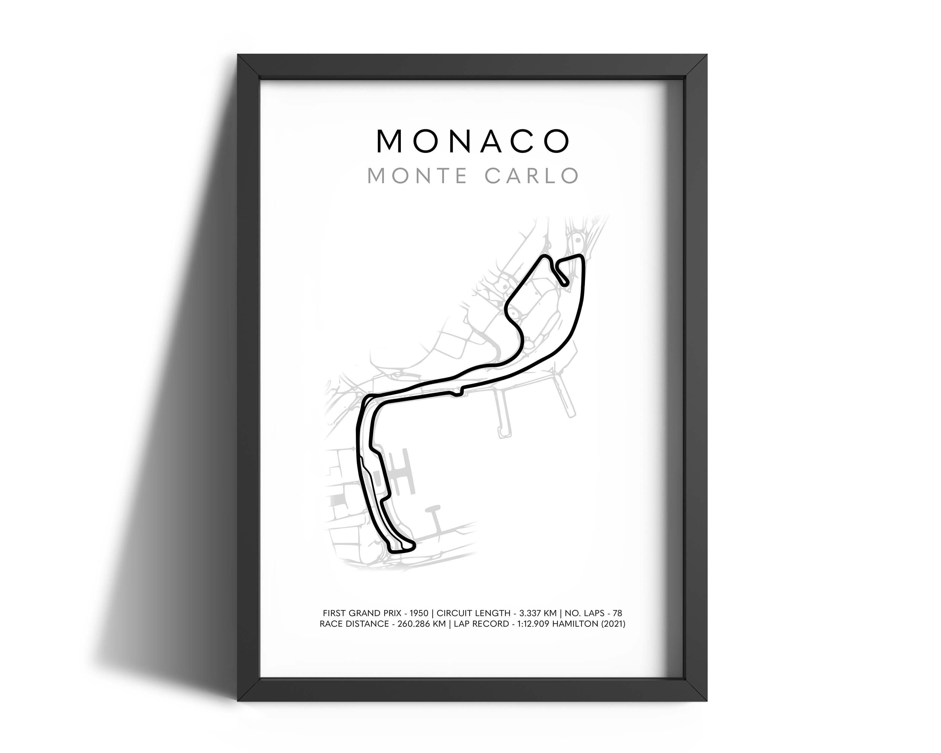 POSTER Monaco F1 Poster | Monaco Grand Prix Print | Formula 1 Print ...