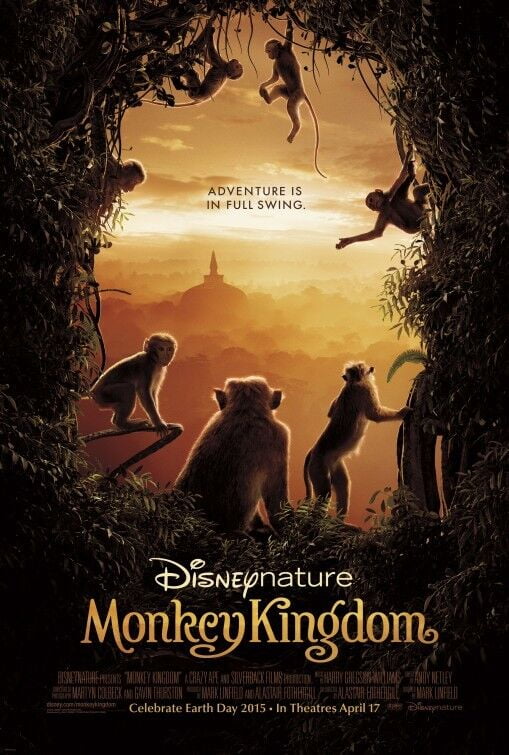 POSTER Monkey Kingdom - original DS movie poster --16x24-UNFRAMED ...