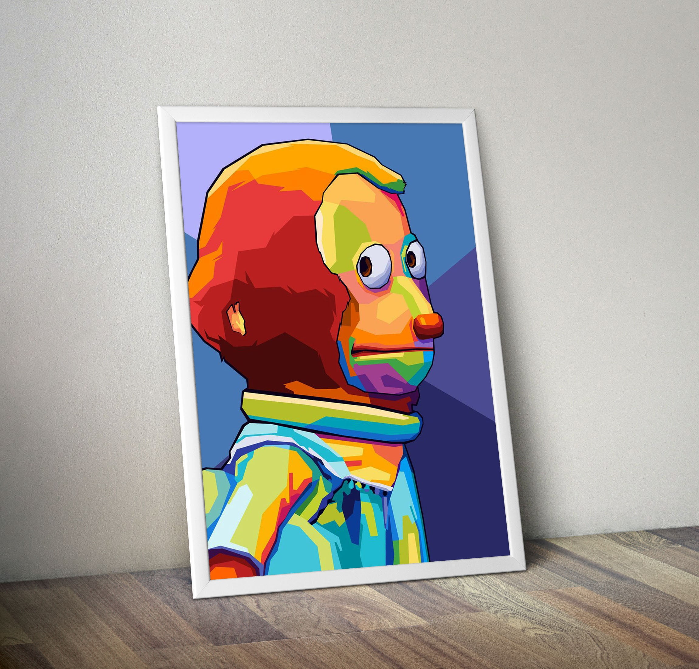 POSTER Monkey Puppet Meme Pop Art Poster Funny Memes Funny Present Meme ...