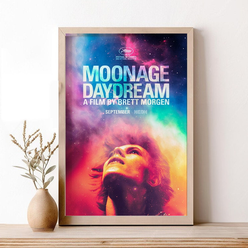 POSTER Moonage Daydream Poster, Classic Movie Poster, Wall Art, Home ...