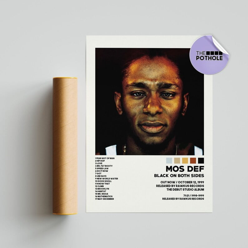 POSTER Mos Def Posters / Black On Both Sides Poster / Mos Def, Black On ...
