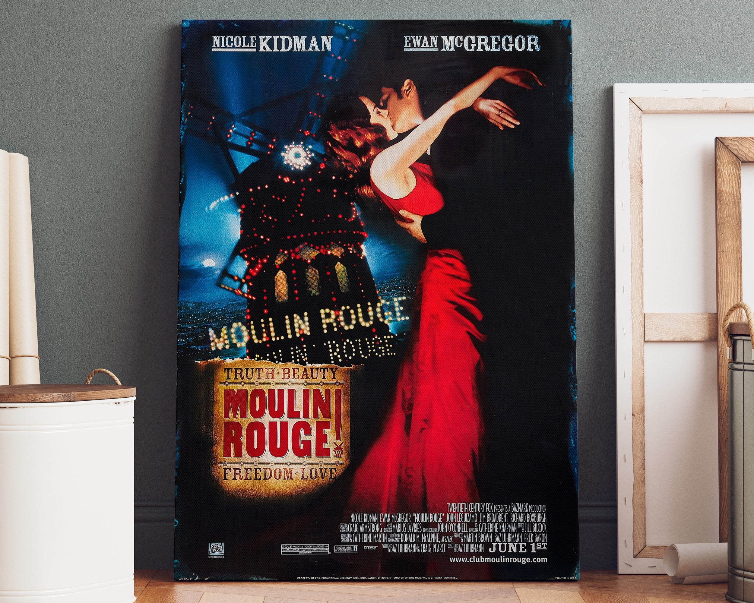POSTER Moulin Rouge Poster | Moulin Rouge Print, Moulin Rouge Print ...