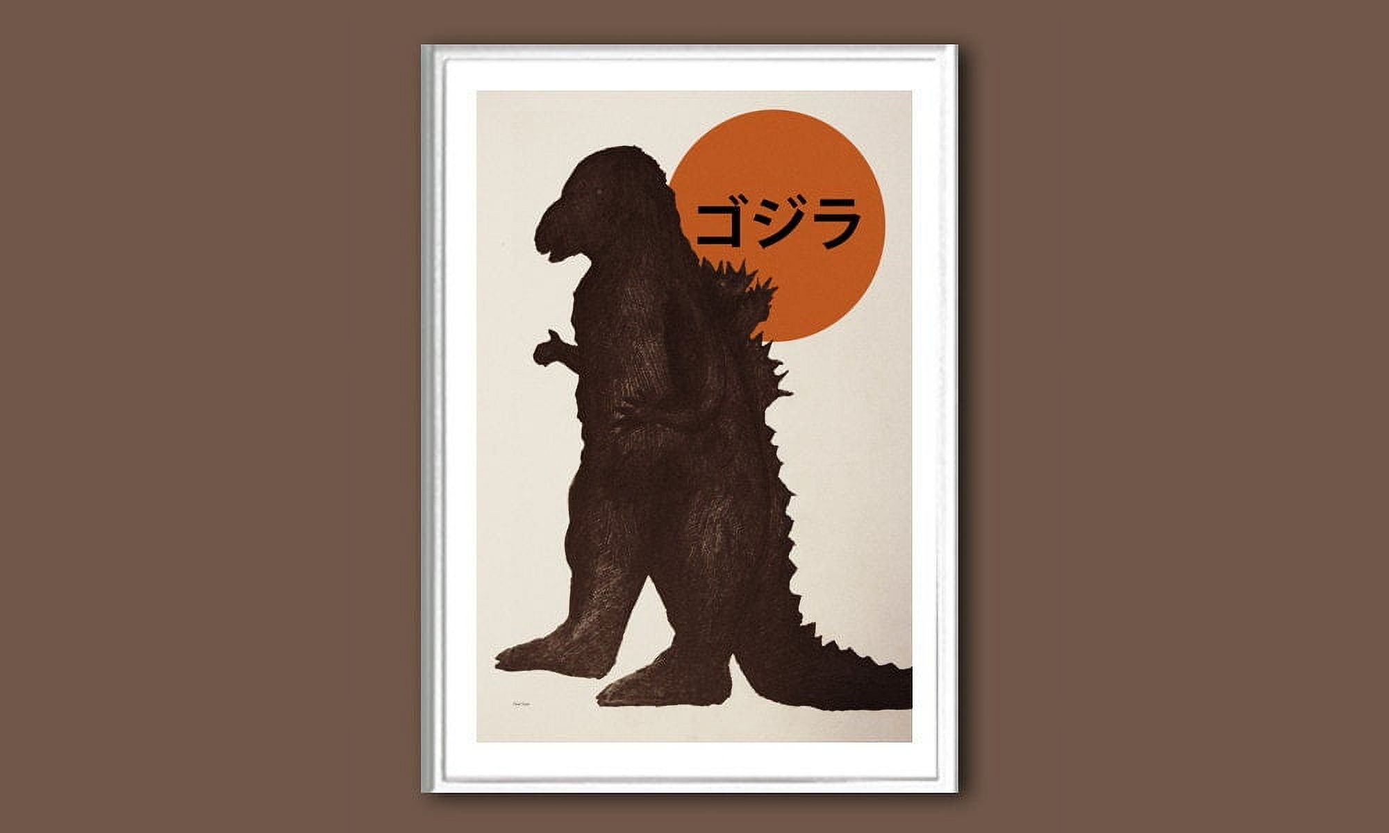 POSTER Movie poster Godzilla retro print in various sizes-UNFRAMED ...