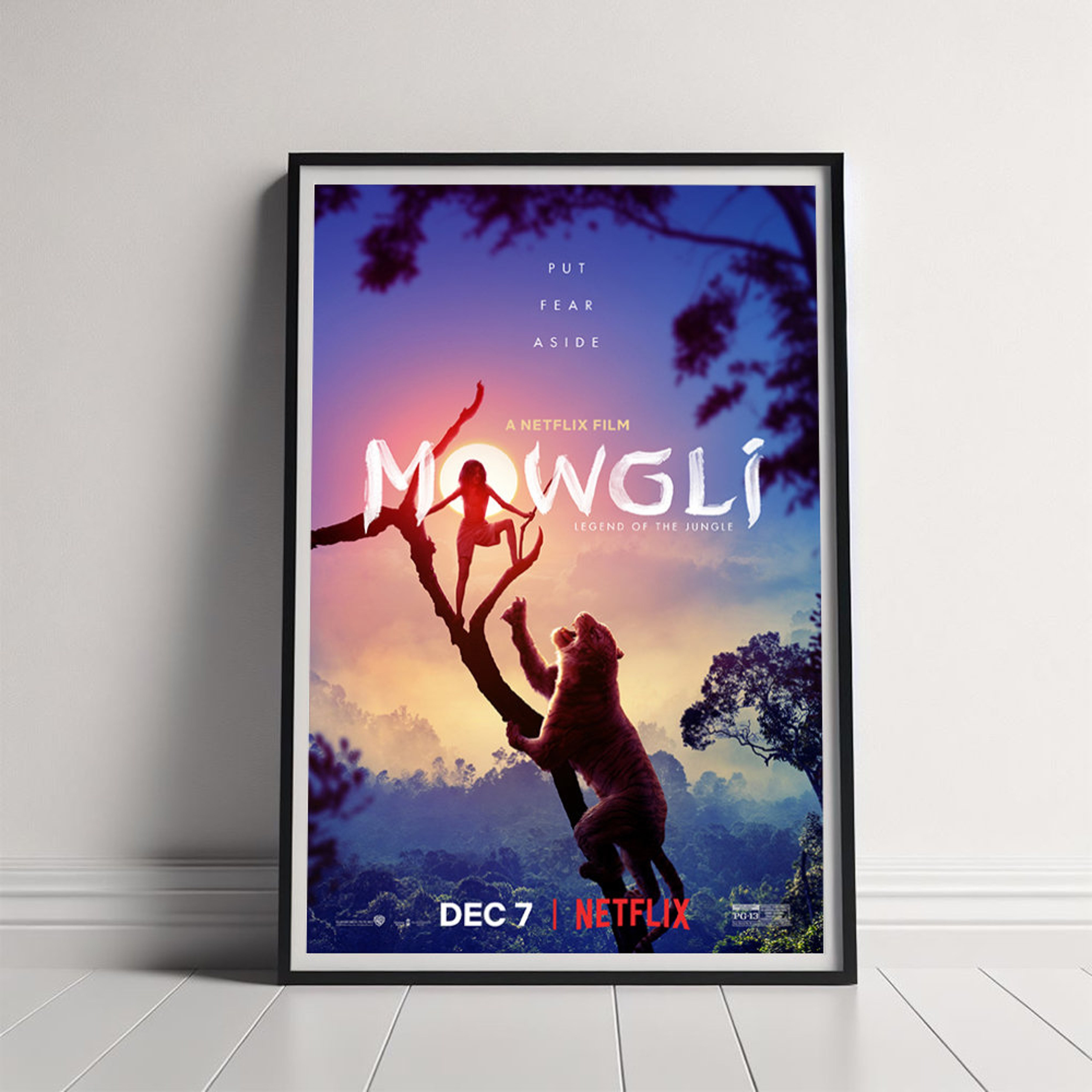 POSTER Mowgli Movie Poster, Poster Printing, Classic Movie Wall Art for ...