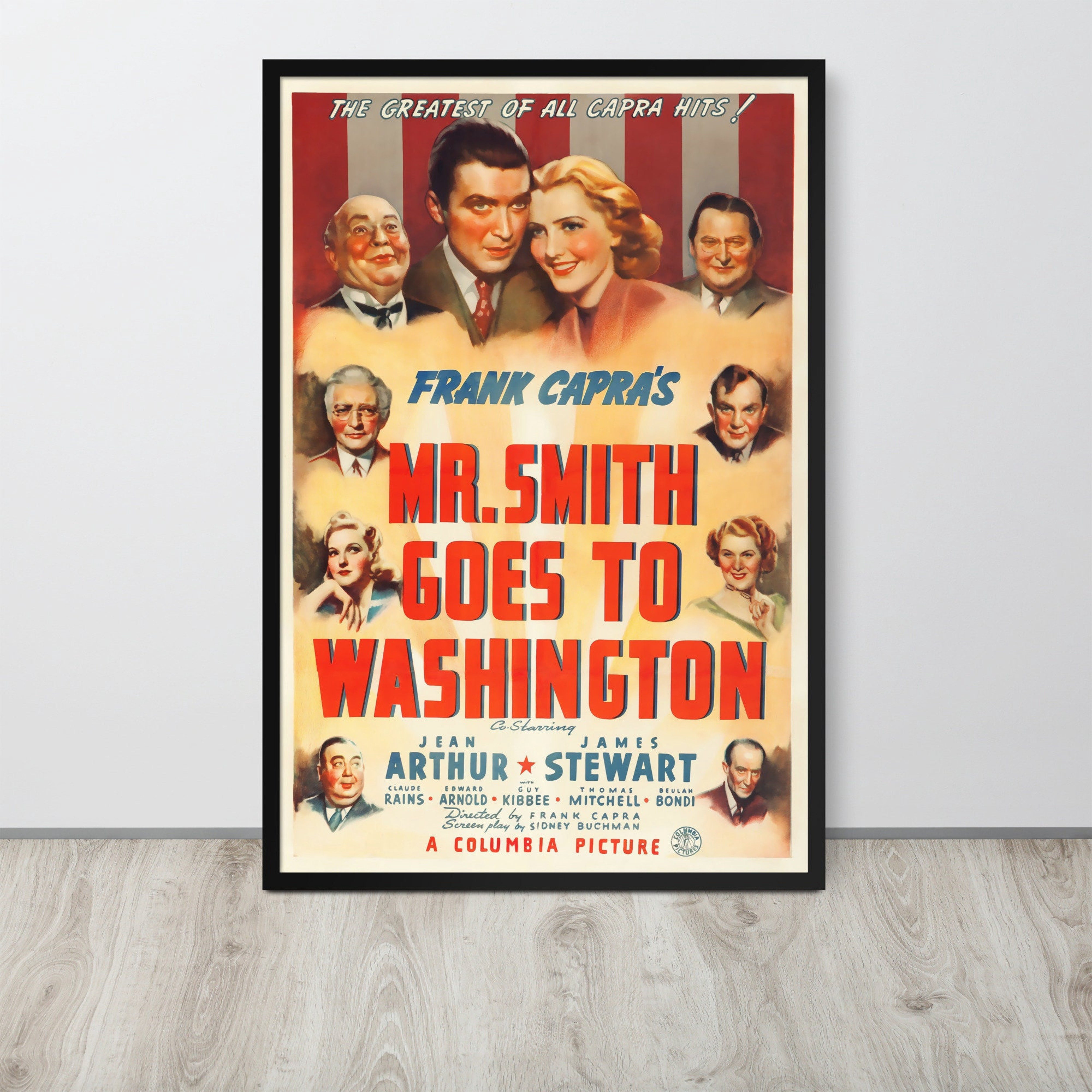 POSTER Mr. Smith Goes to Washington (1939) Vintage Movie Poster ...
