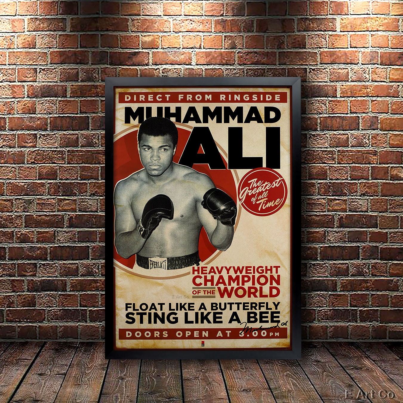 POSTER Muhammad Ali Poster -UNFRAMED - Walmart.com