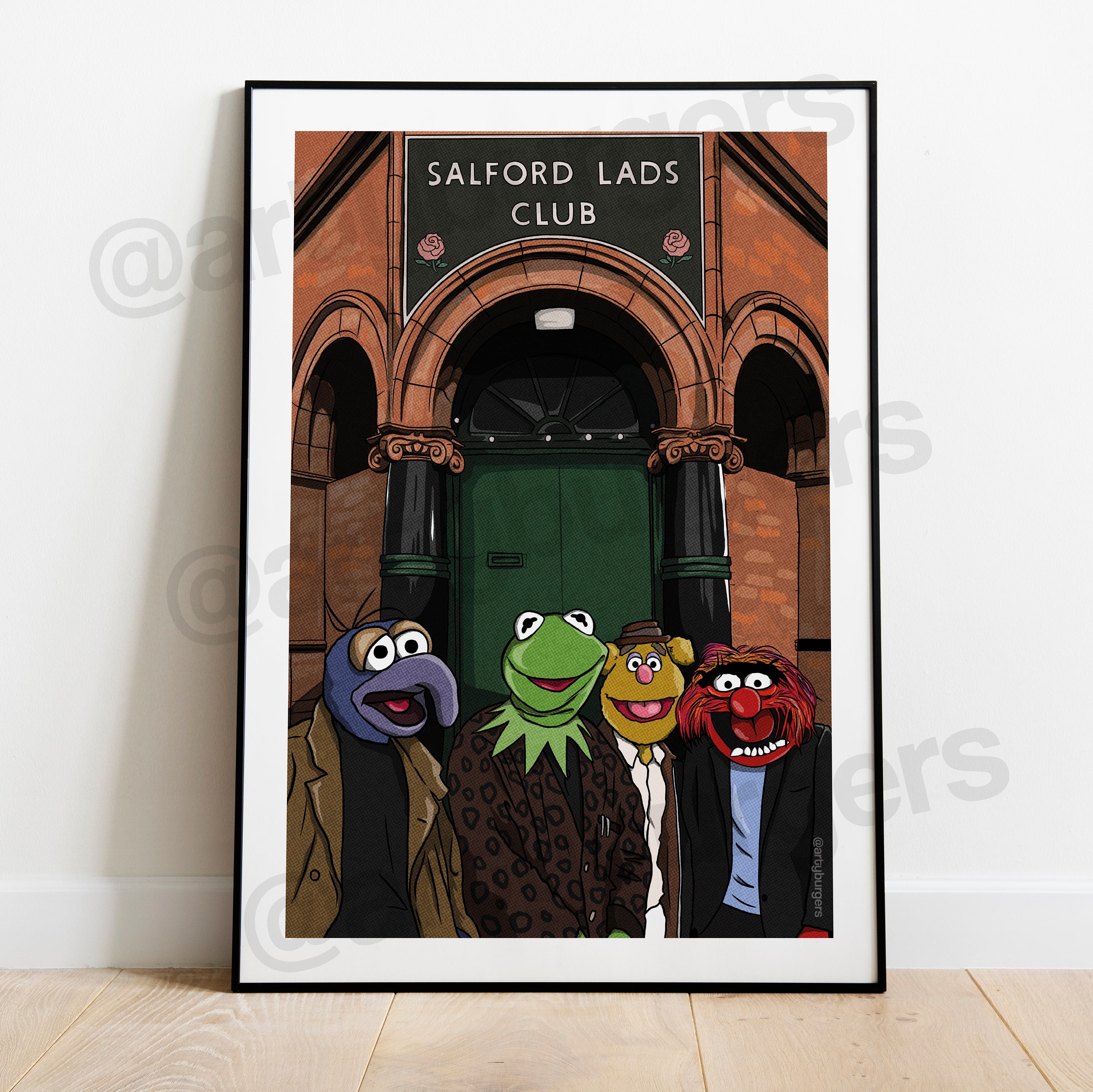 POSTER Muppets Salford Lads Club // The Smiths inspired | rock indie ...