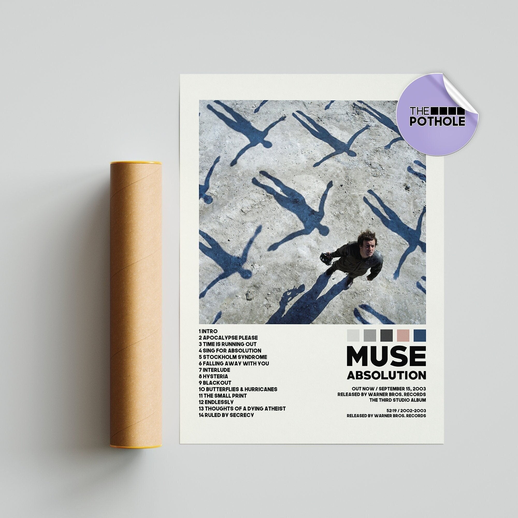 POSTER Muse Posters / Absolution Poster / Muse, Album Cover Poster ...