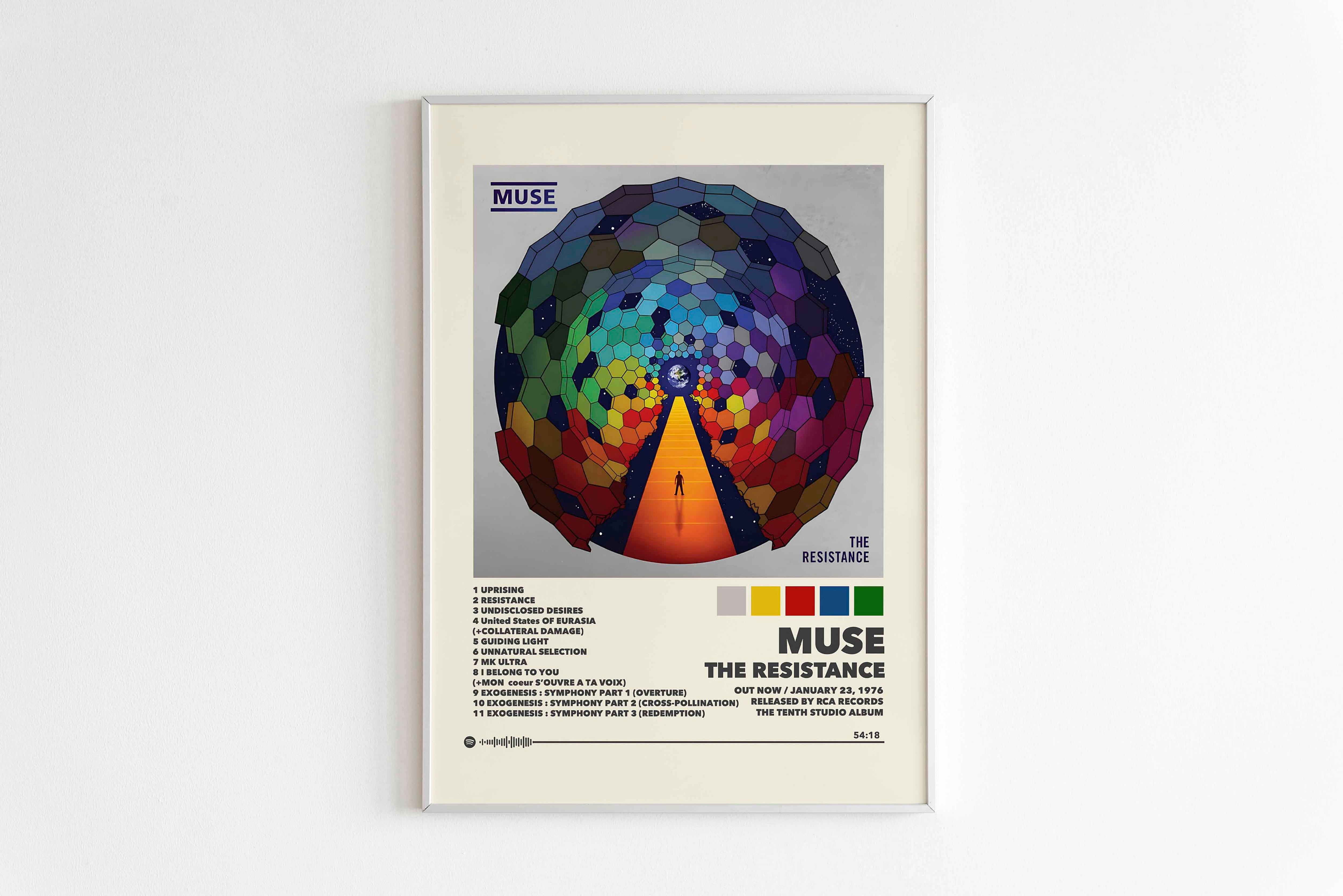 POSTER Muse Posters / The Resistance Poster / Muse, Album Cover Poster ...