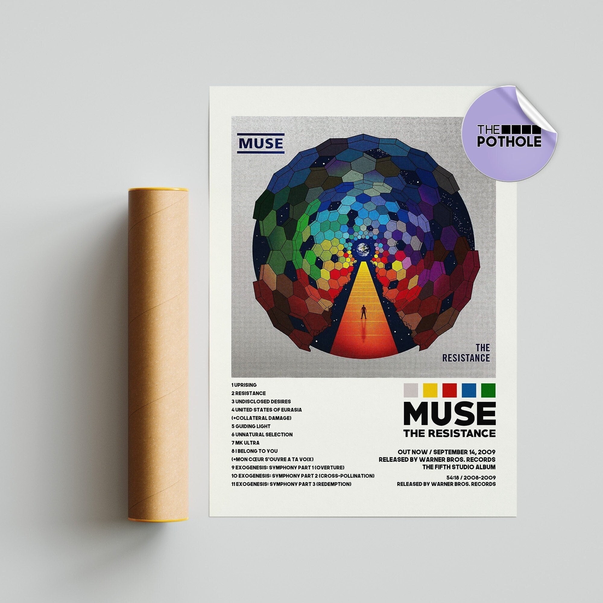 POSTER Muse Posters / The Resistance Poster / Muse, Album Cover Poster ...