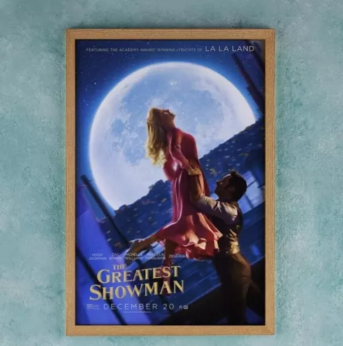 POSTER Musical Film Poster, The Greatest Showman-Inspired Artwork ...