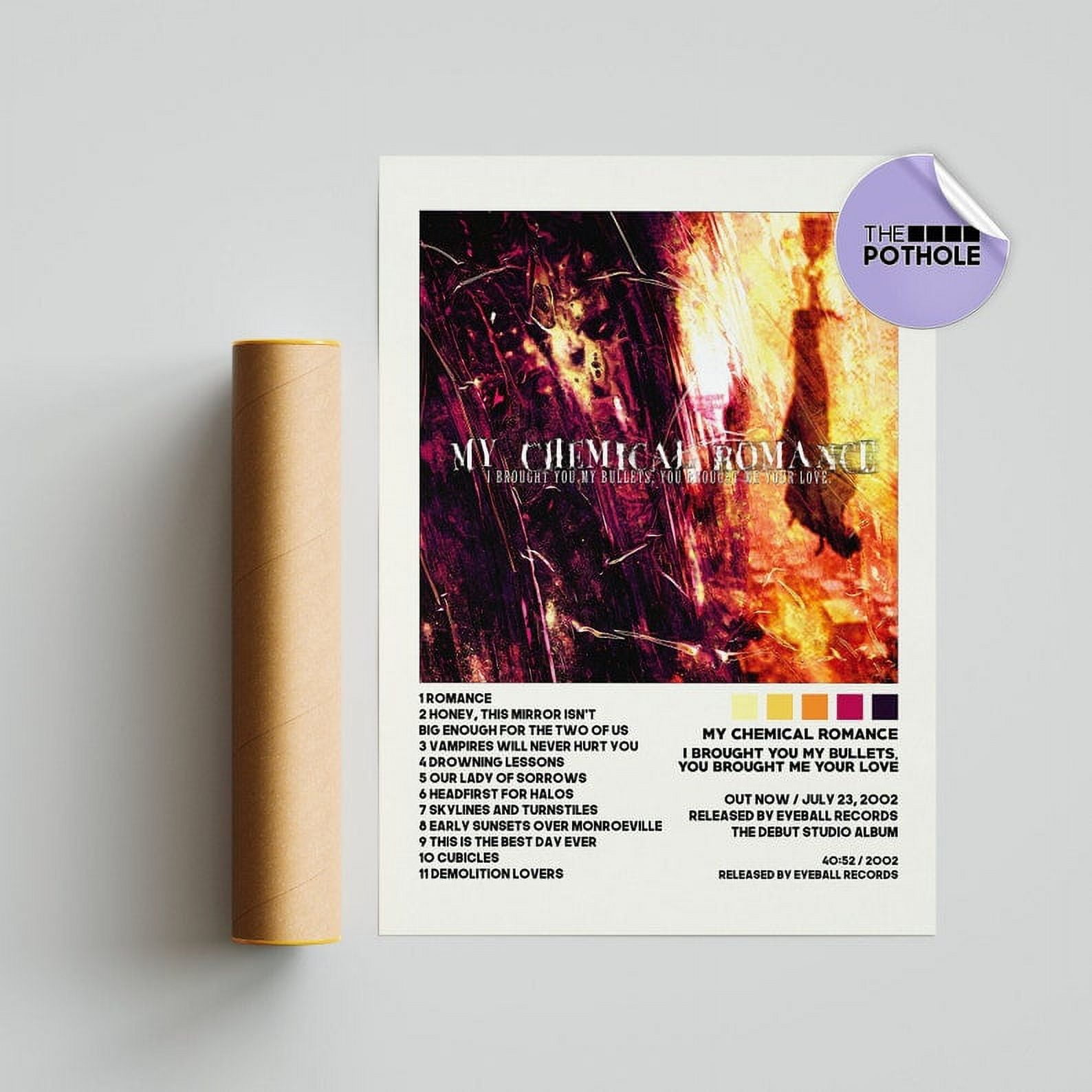 POSTER My Chemical Romance Posters / I Brought You My Bullets, You ...