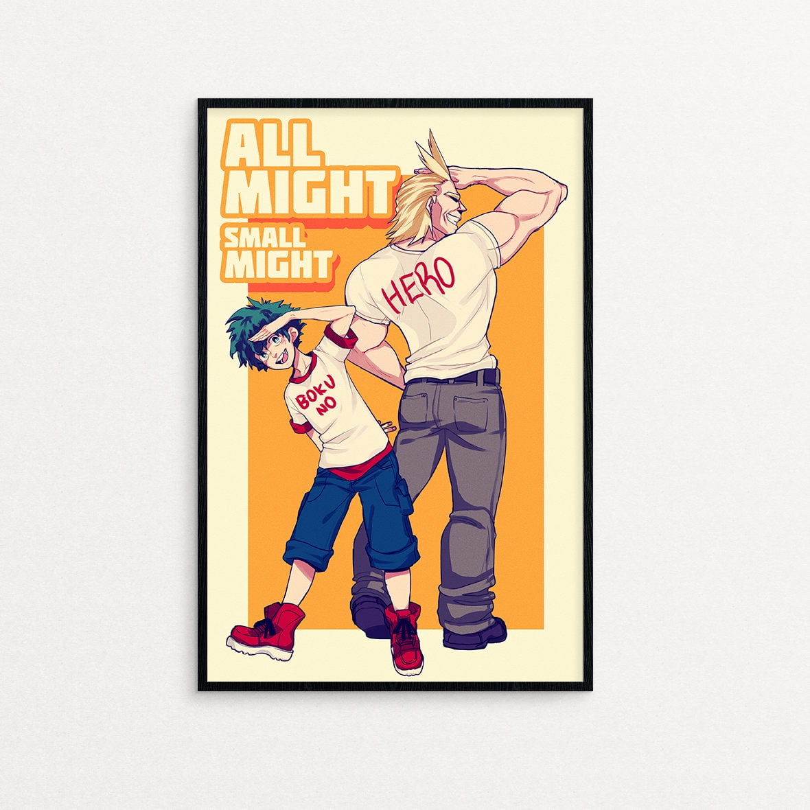 POSTER My Hero Academia Poster | Boku no Hero, Print, Anime, Manga, Art ...