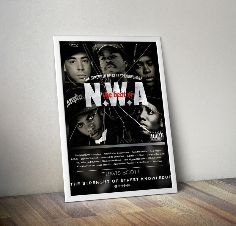 POSTER N.W.A Poster Print | The Strenght Of Street Knowledge Poster ...