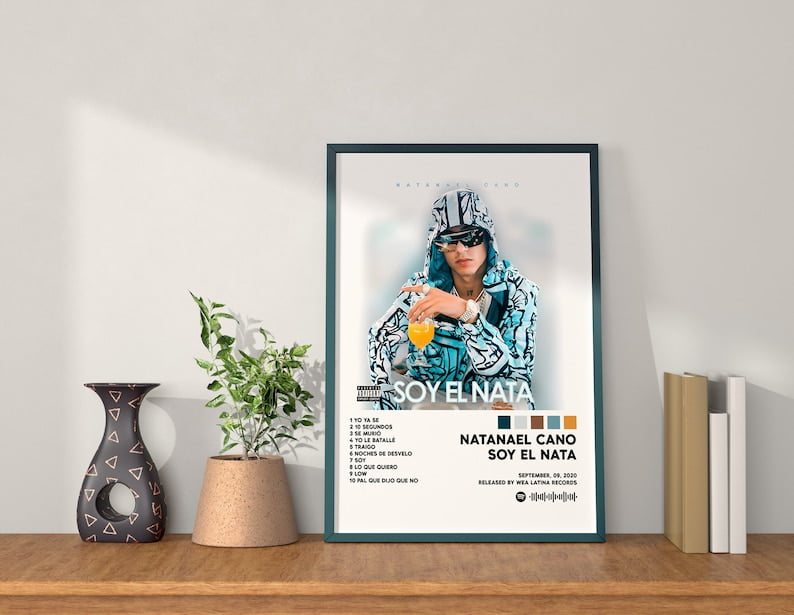 POSTER NATANAEL CANO / Soy El Nata / Imprimible , portada del álbum ...